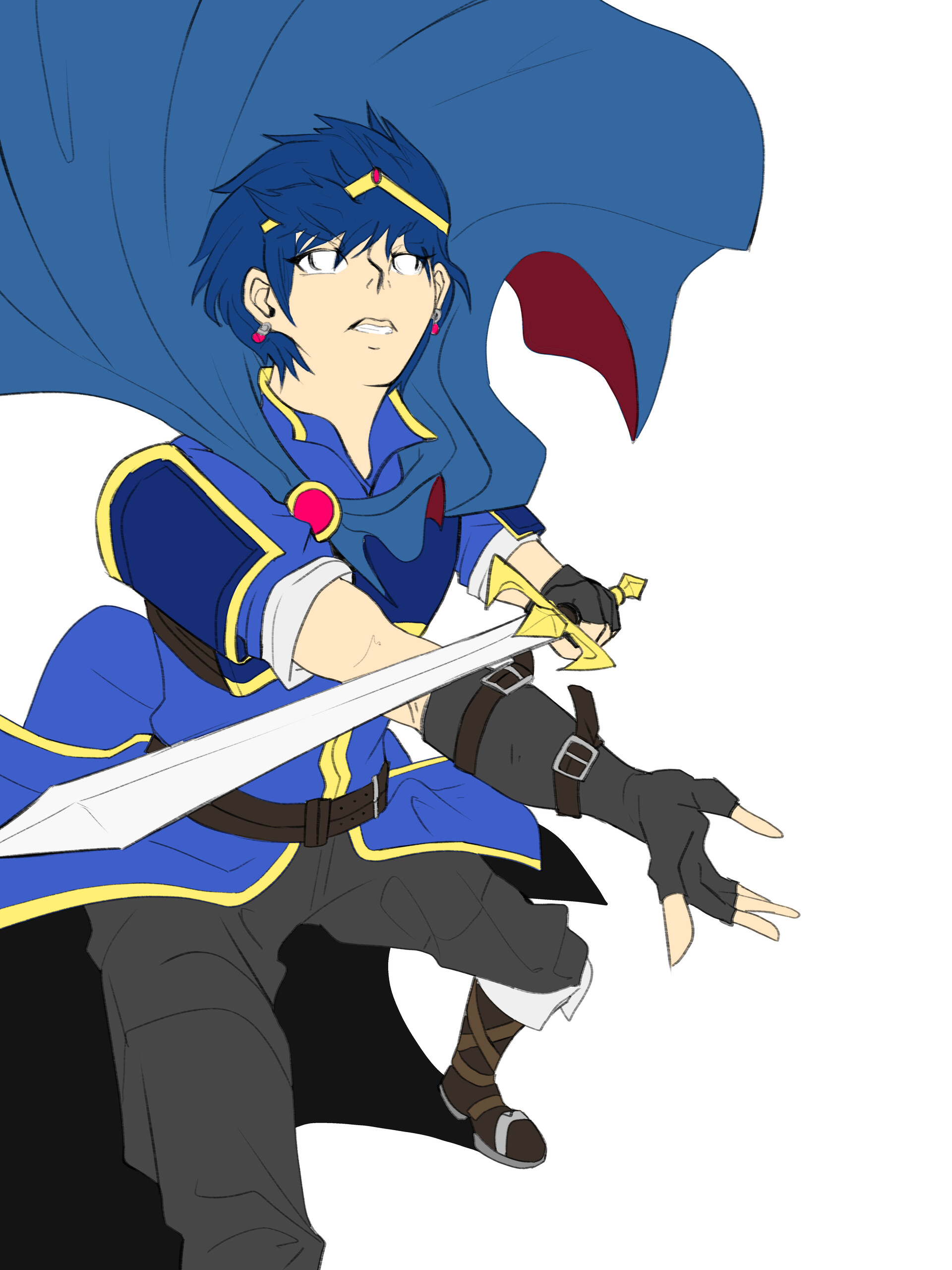 ArtStation - Marth Flat colors