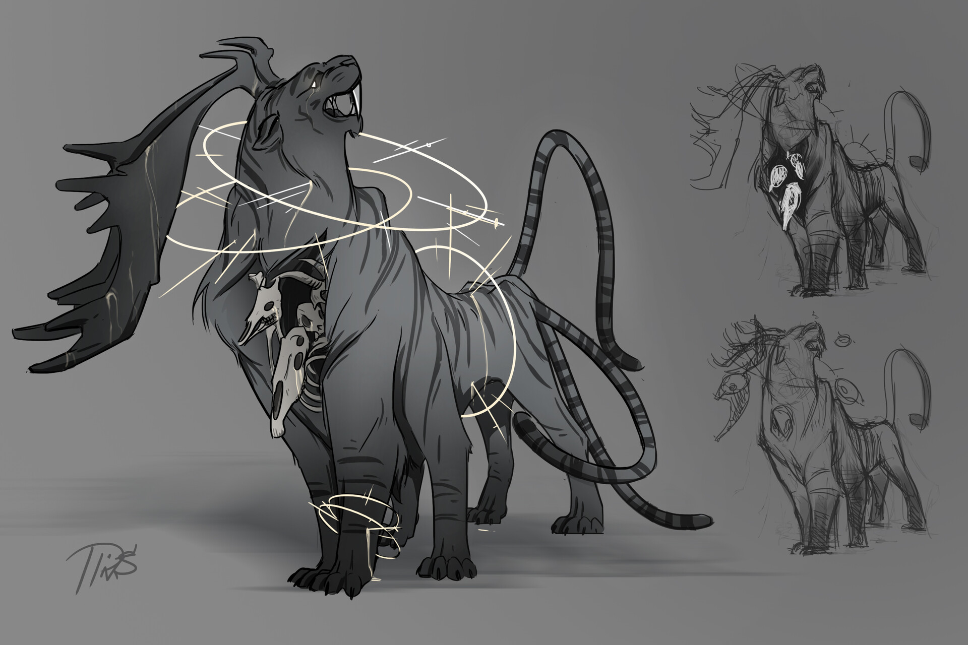 ArtStation - demon beast