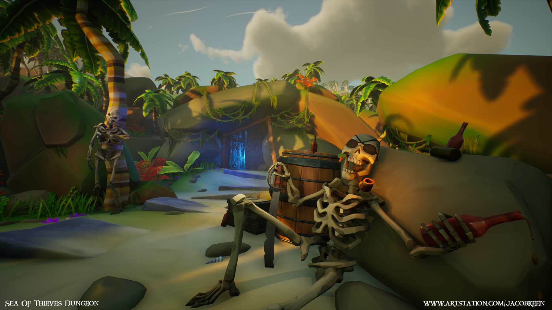 Jacob (Jack) Keen - Sea of Thieves Fan Art Dungeon