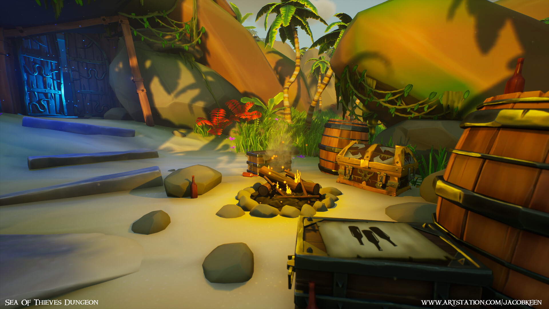 Jacob (Jack) Keen - Sea of Thieves Fan Art Dungeon