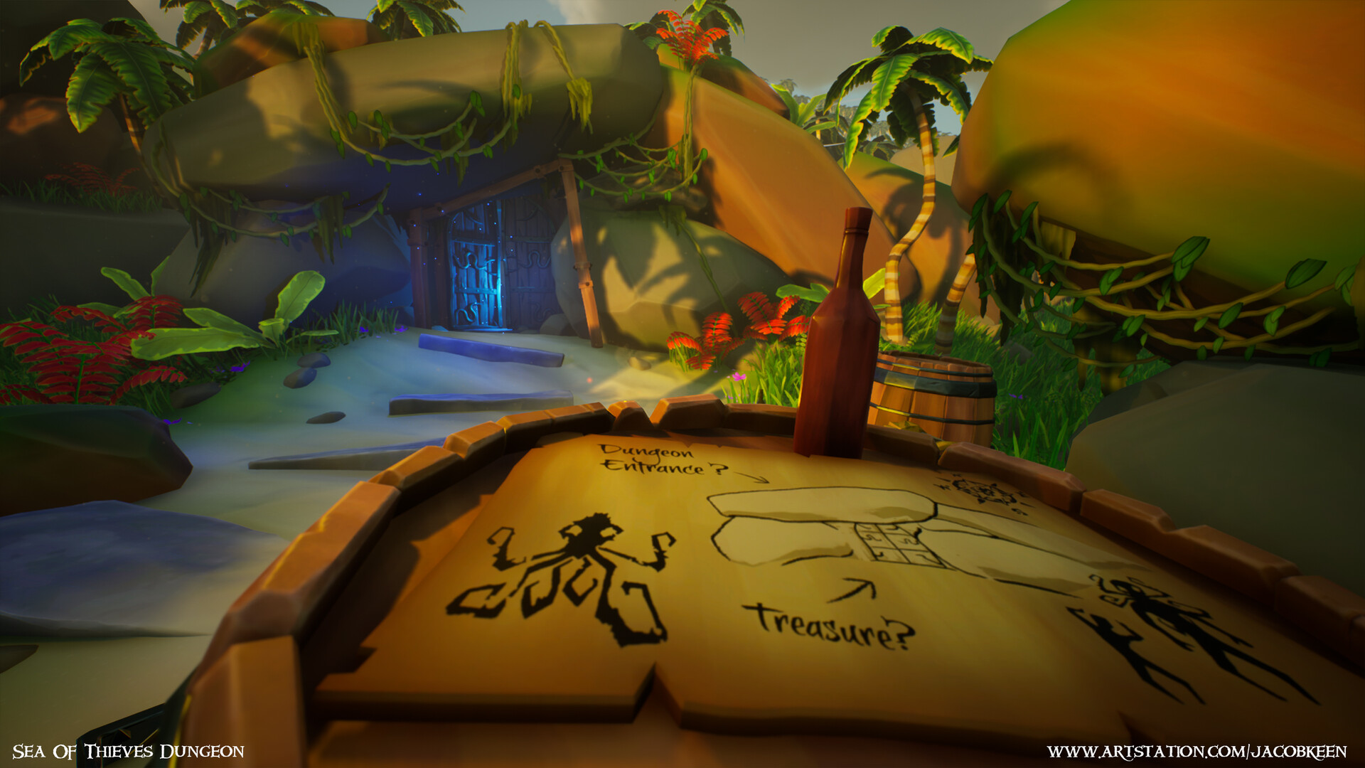 Jacob (Jack) Keen - Sea of Thieves Fan Art Dungeon