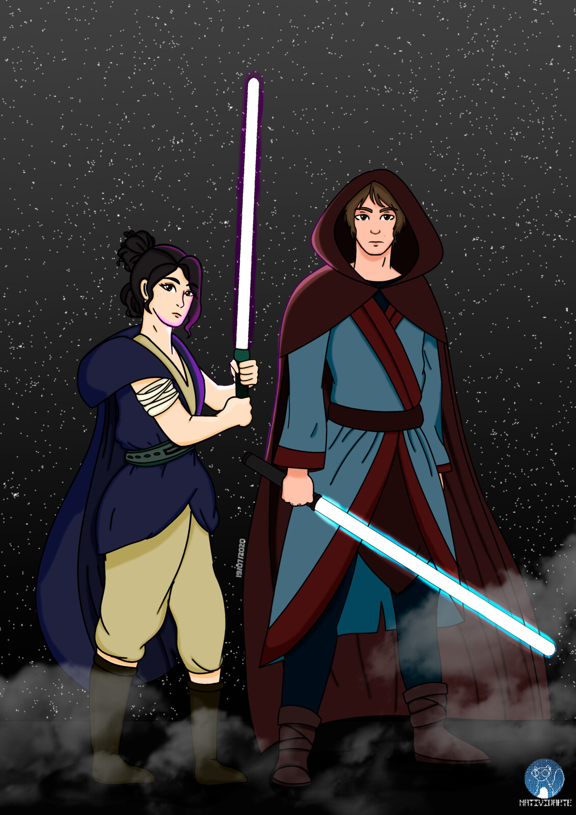 Isadora de Lara - STAR WARS - Doorah and Petro