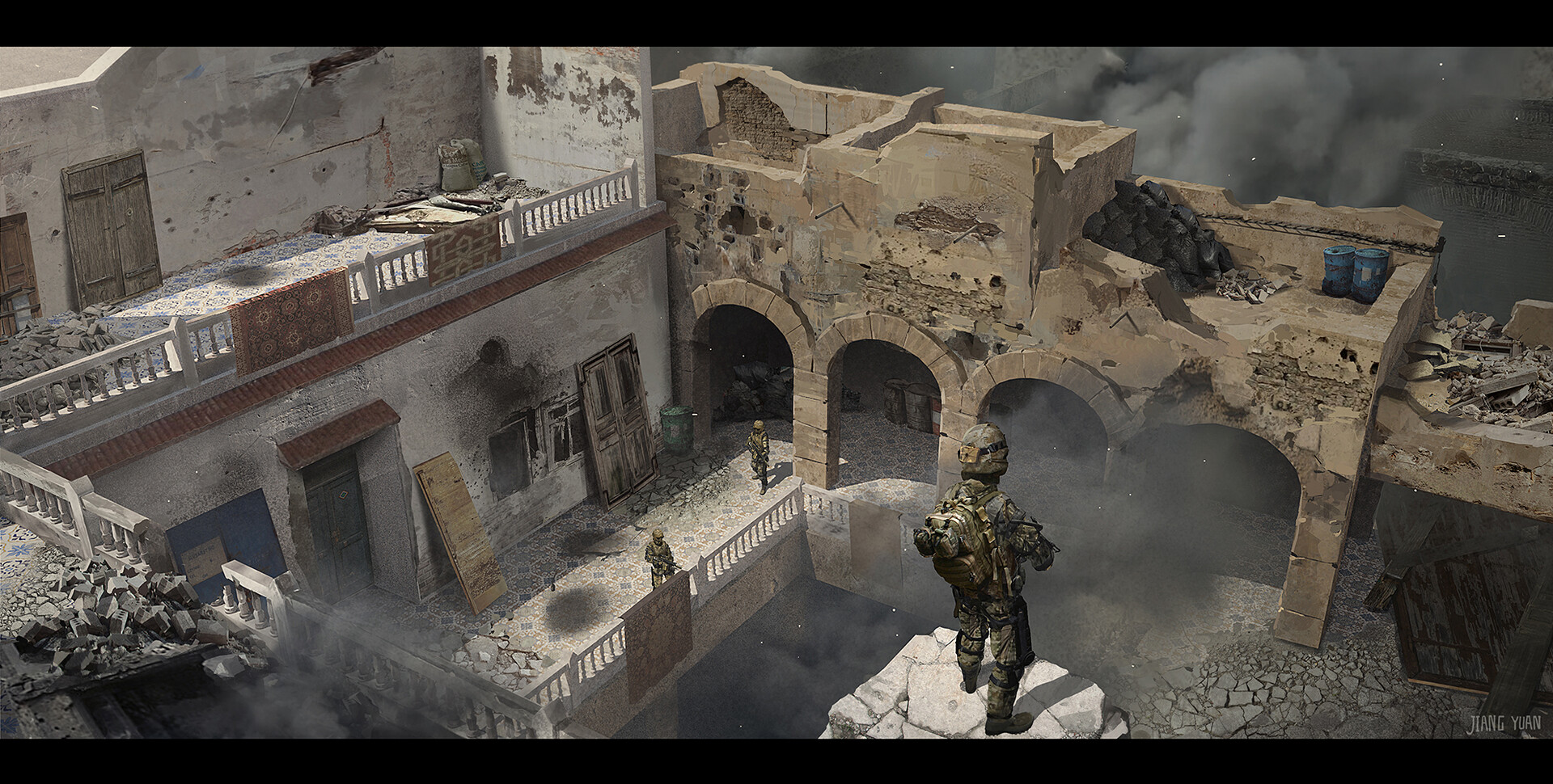 ArtStation - war practice - 1