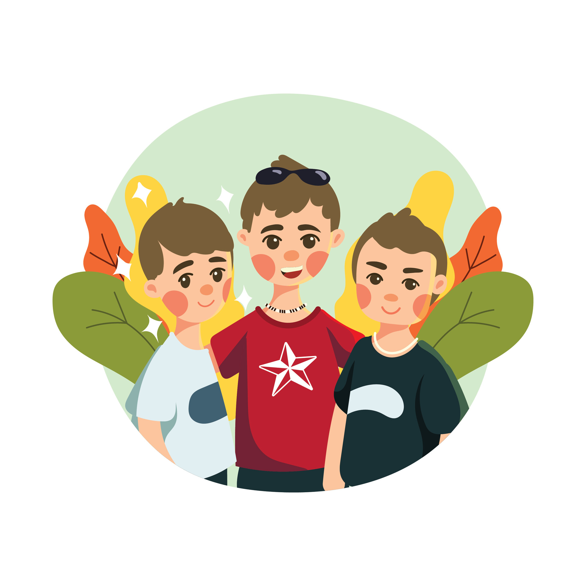 ArtStation - Commission - 3 Friends