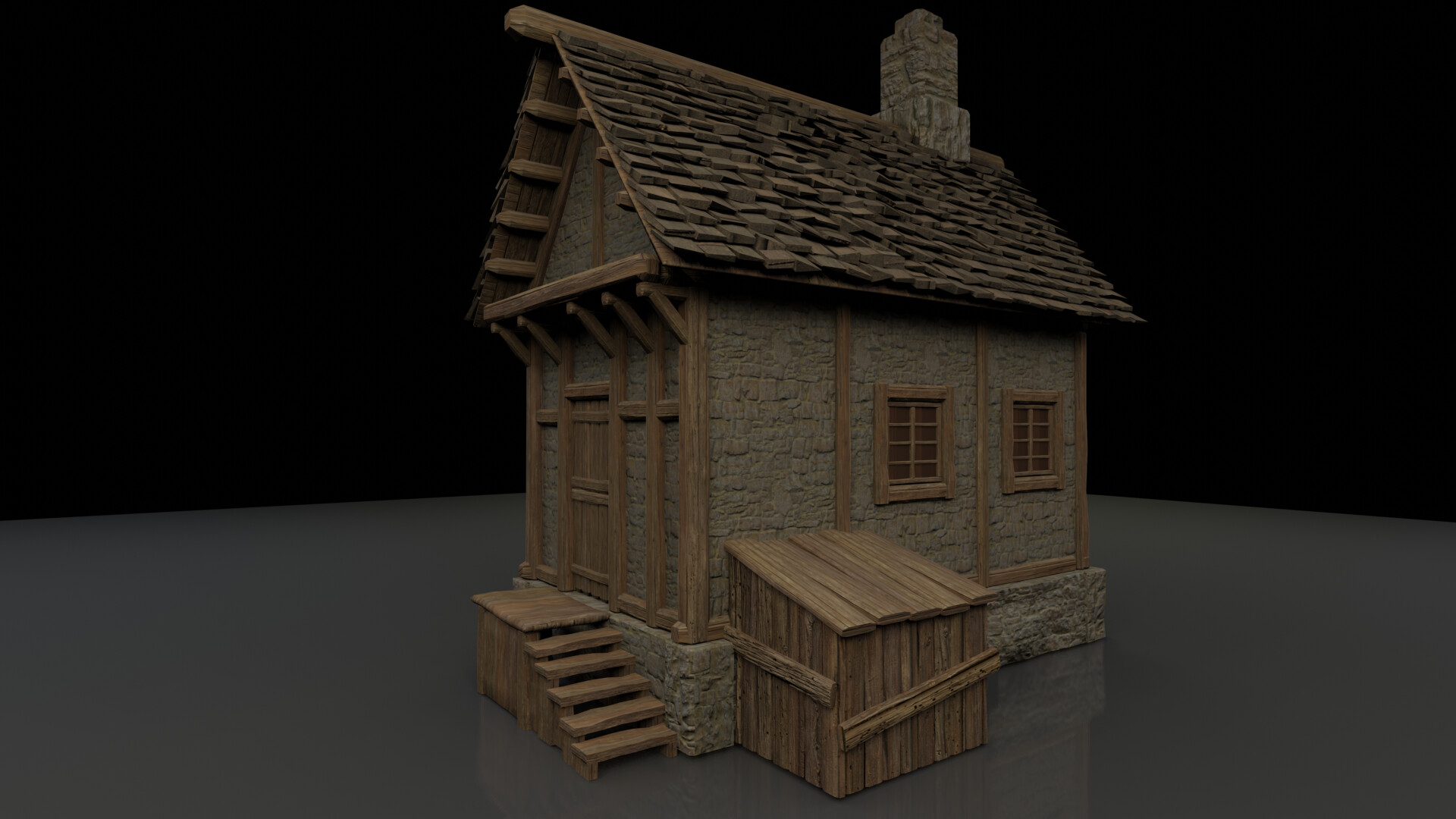 ArtStation - Medieval Building