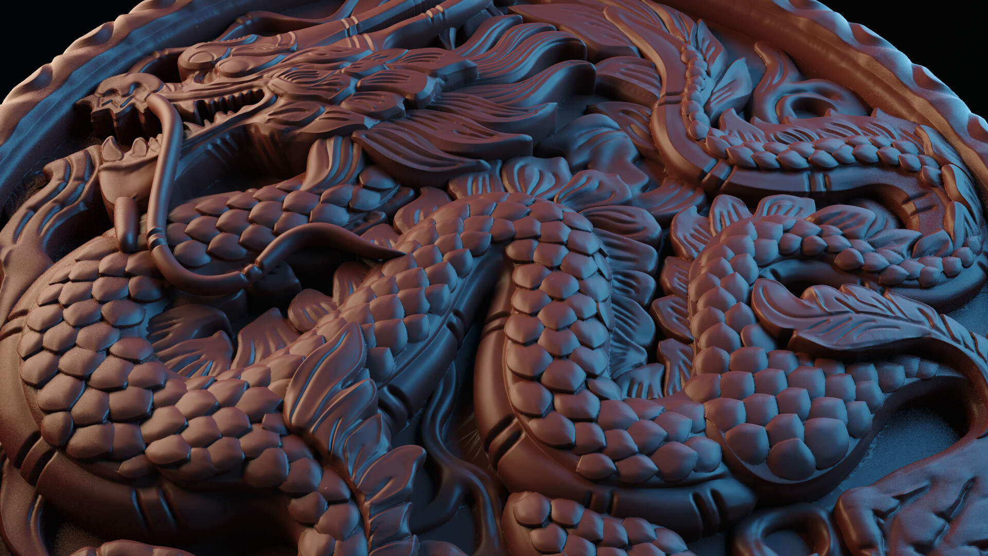 ArtStation - Ornate Dragon , Paul Armstrong