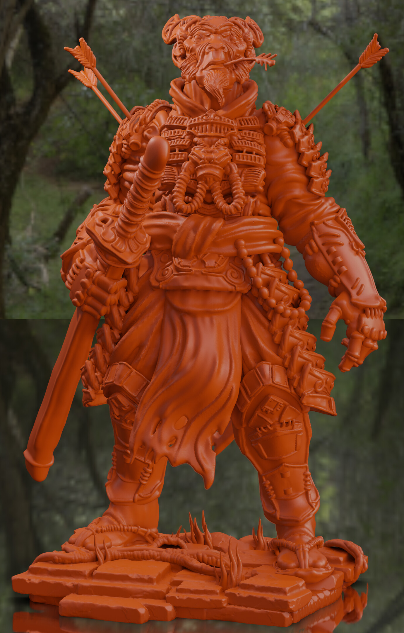 ArtStation - Saru Samurai