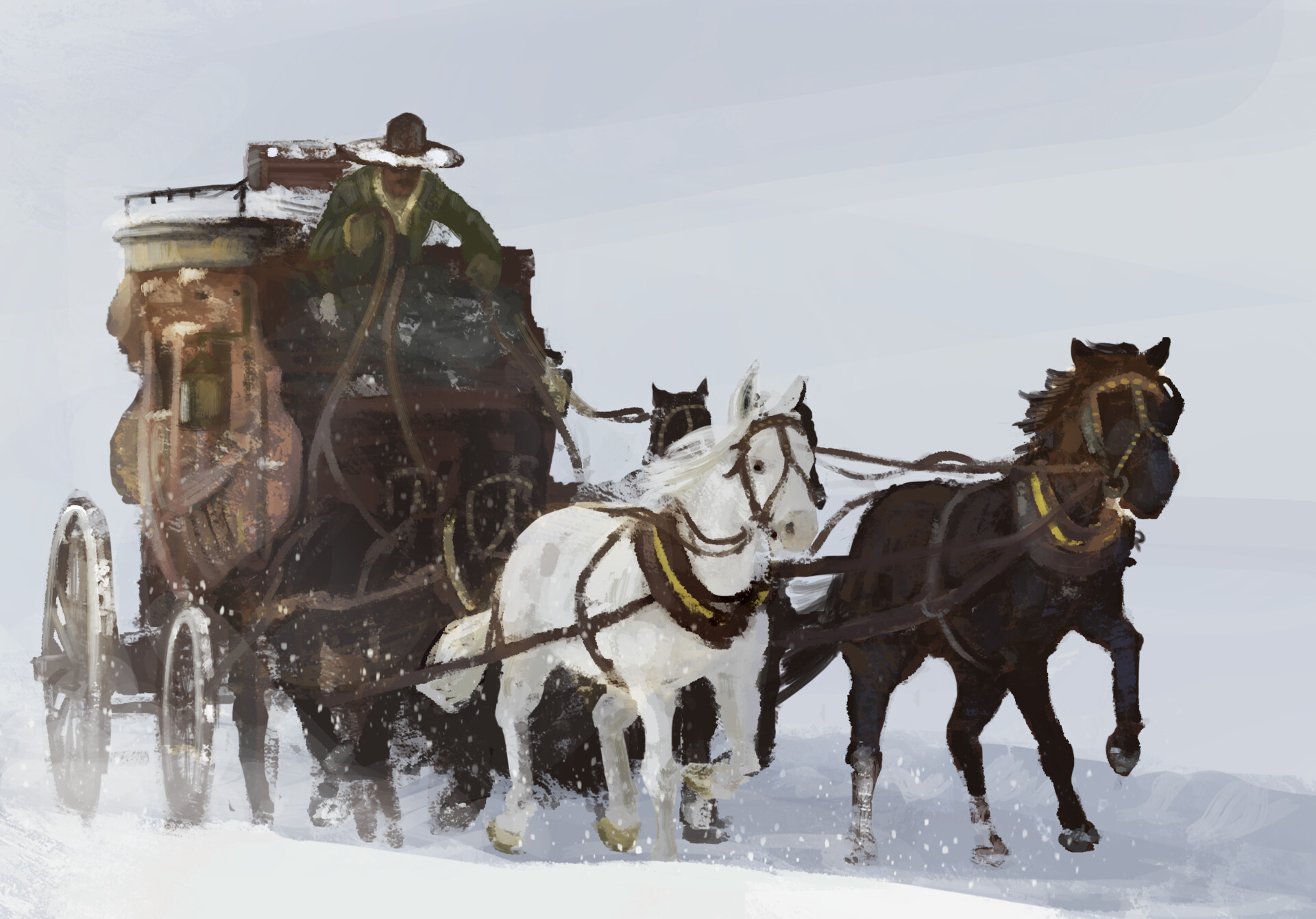 ArtStation - The Hateful Eight