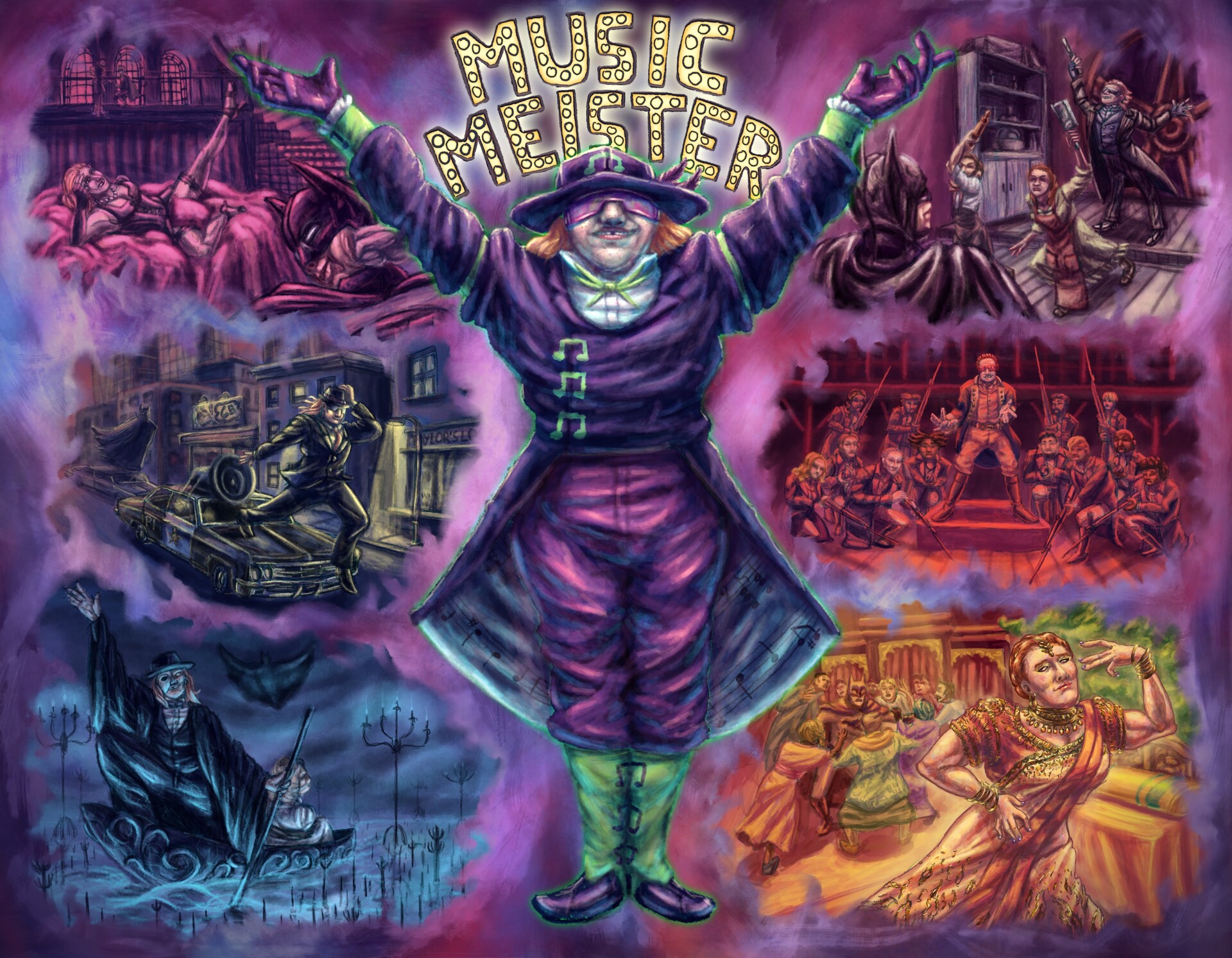 ArtStation - Music Meister Zine