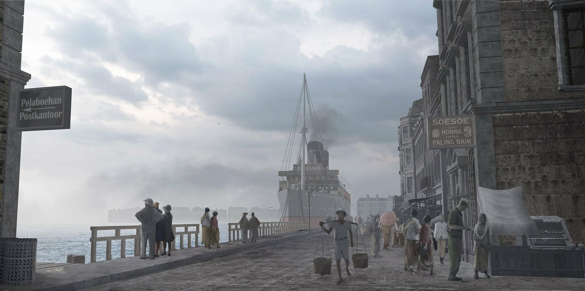 ArtStation - Batavia - Dutch East Indies