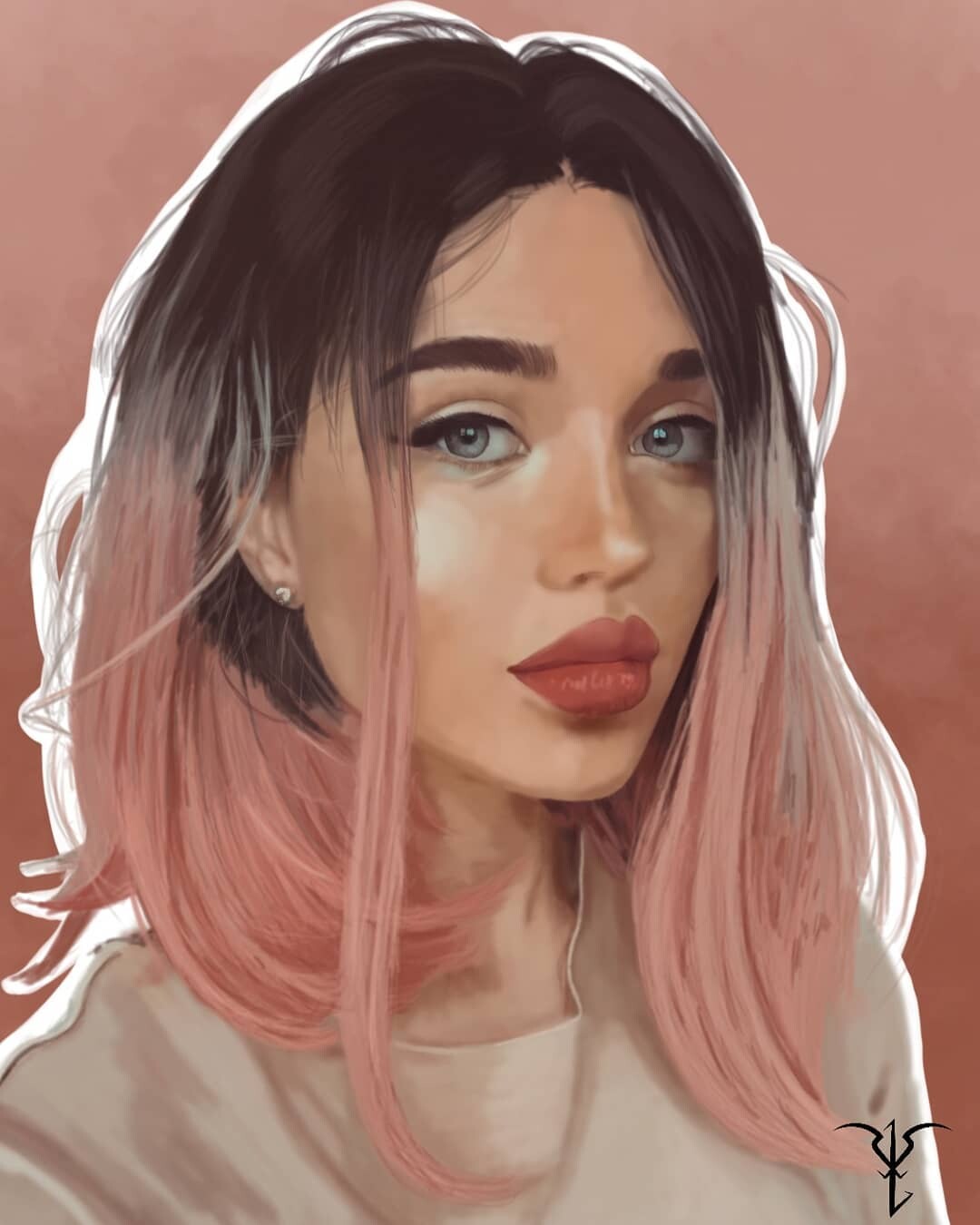 ArtStation - Pink! (Digital Art)