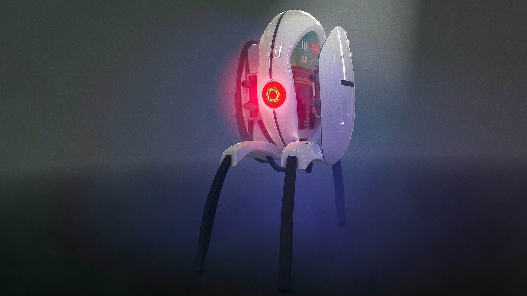 ArtStation - Portal Turret