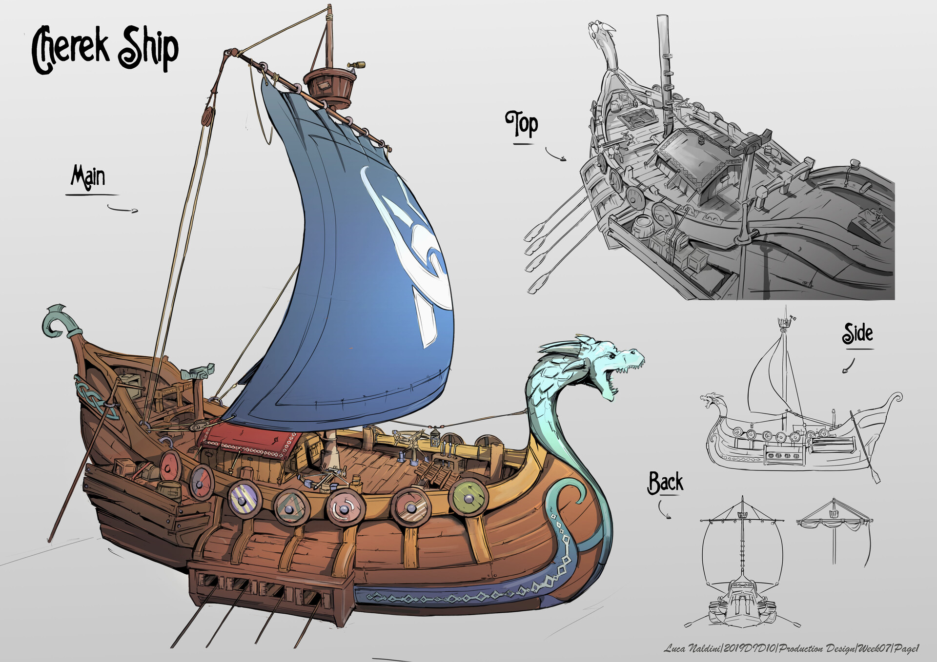 ArtStation - Cherek Ship