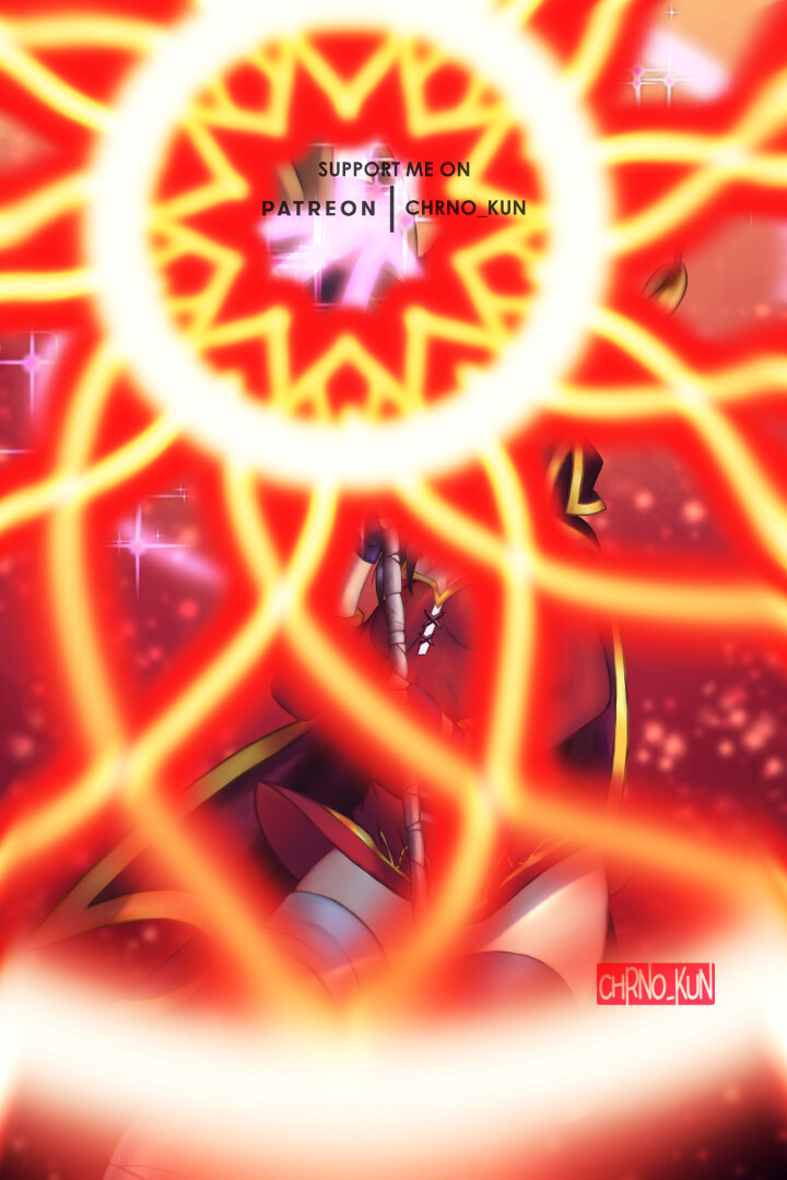 ArtStation - The Megumin explosion (Ver. 07)