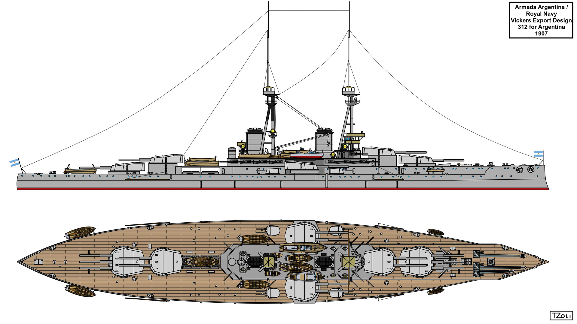 ArtStation - Vickers Export Design 312 for Argentina