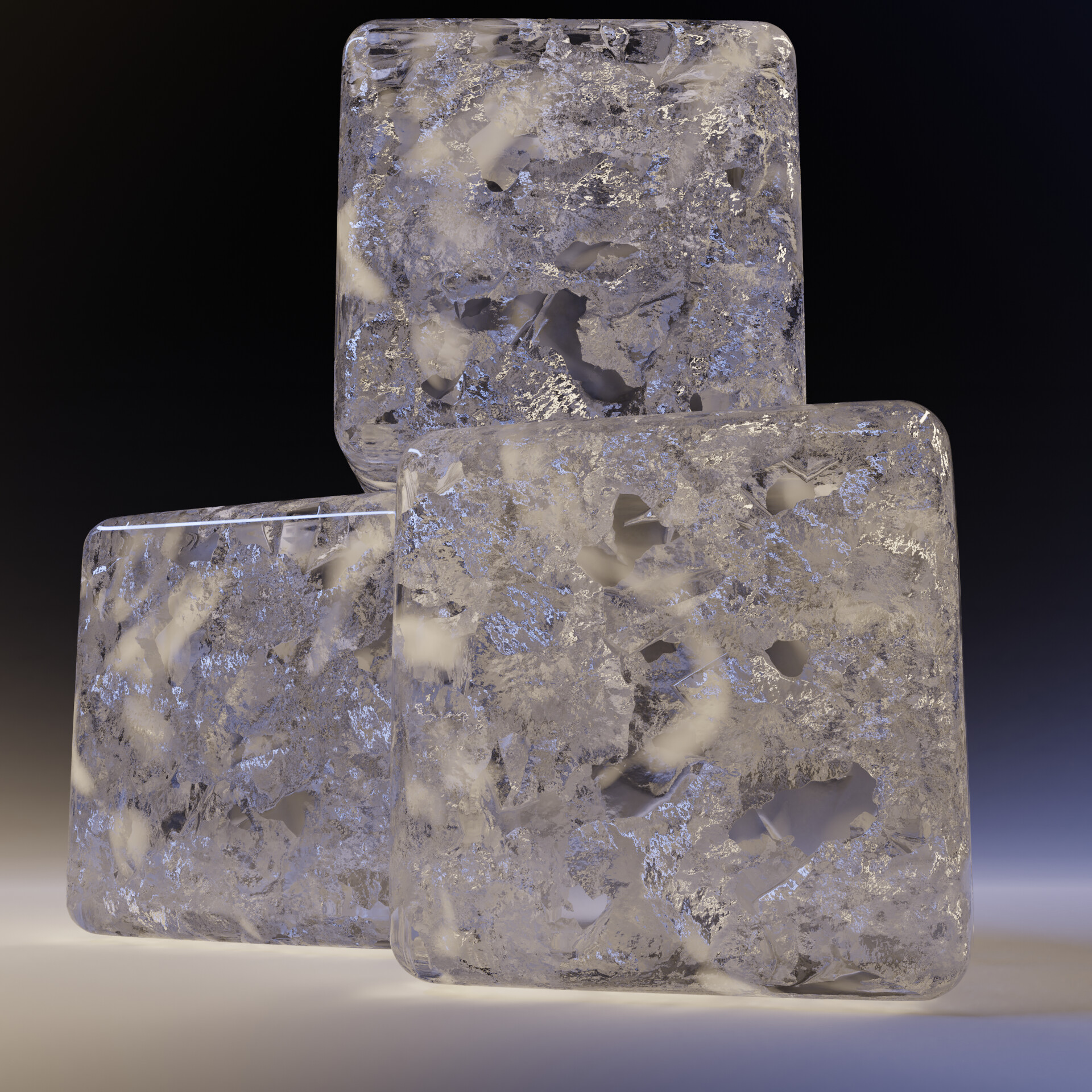 ArtStation - Ice Cubes