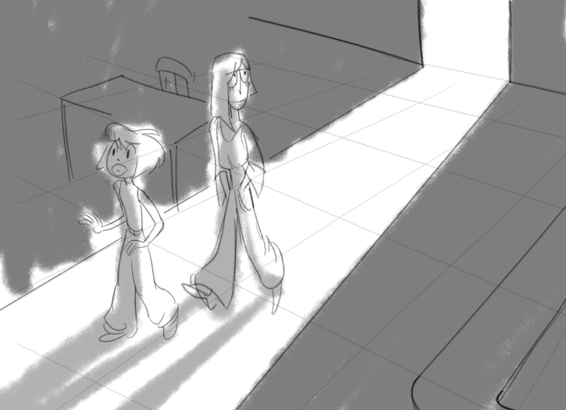 ArtStation - Axiom’s Inn Storyboards