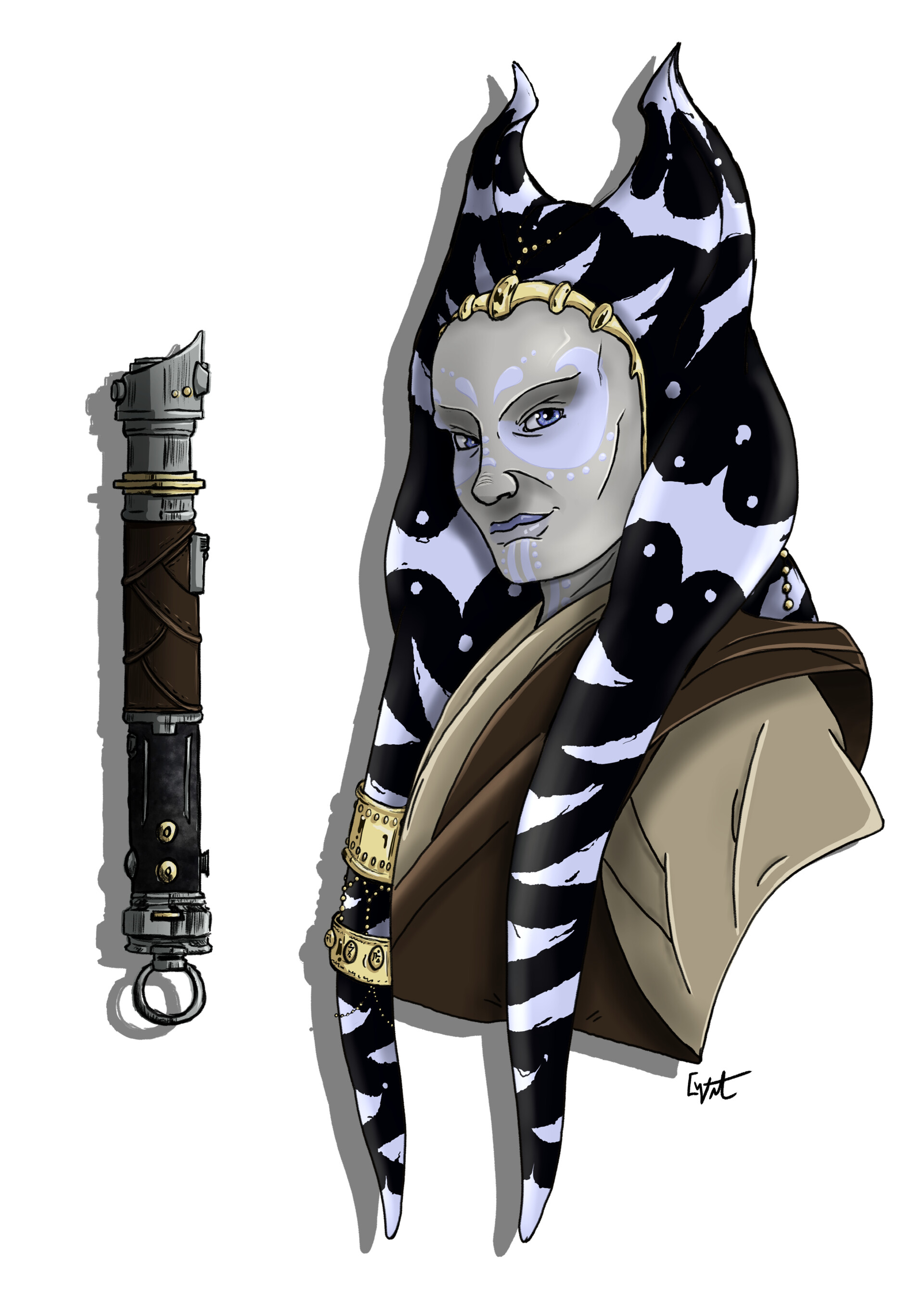 ArtStation - Ohba Obata, Jedi Consular