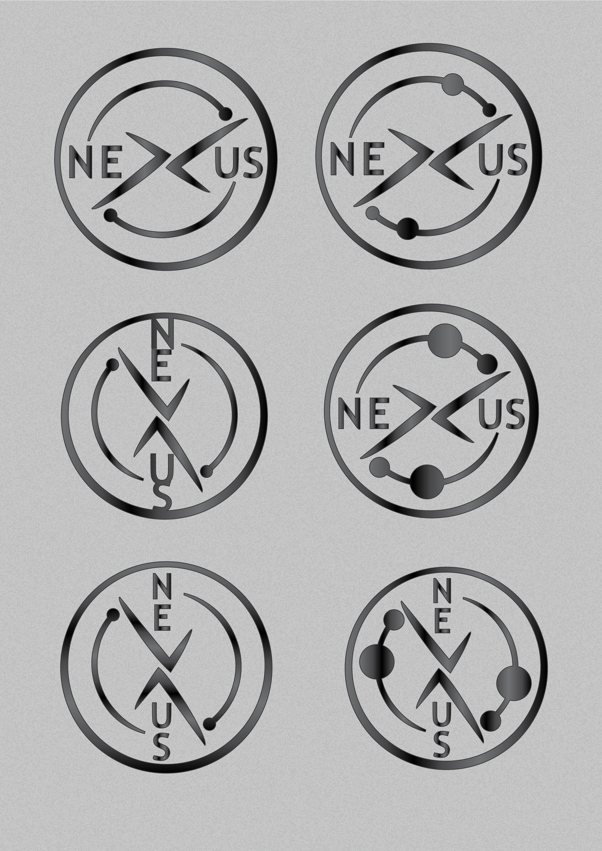 ArtStation - NEXUS logo concepts