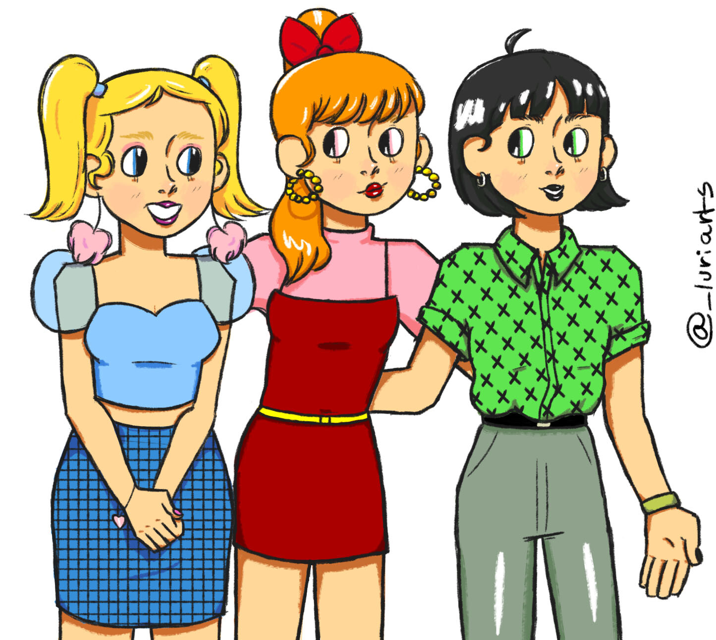 ArtStation - Powerpuff Girls Fan Art