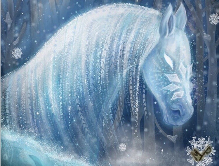 ArtStation - Frozen Horse
