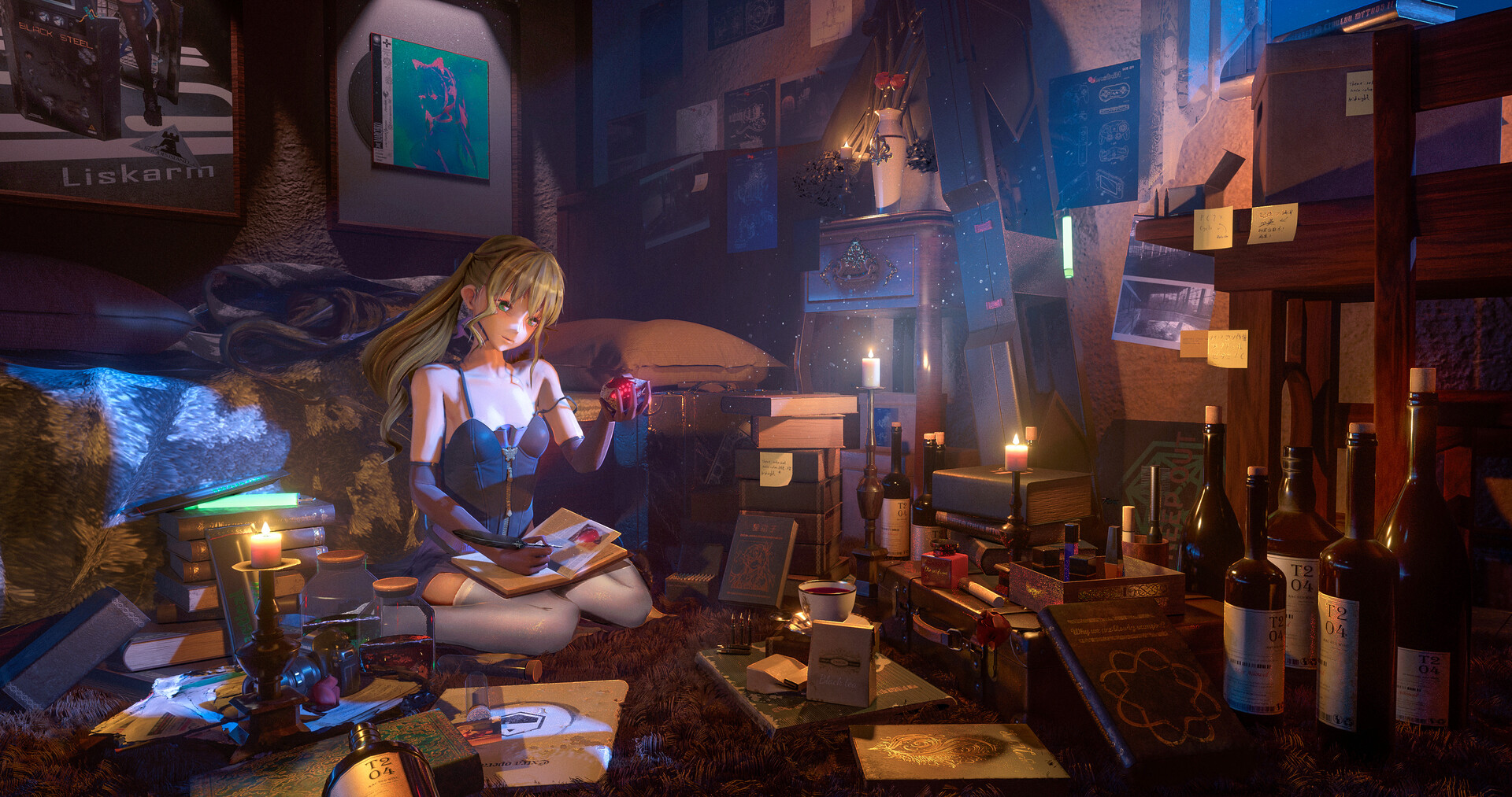 ArtStation - Midnight Room