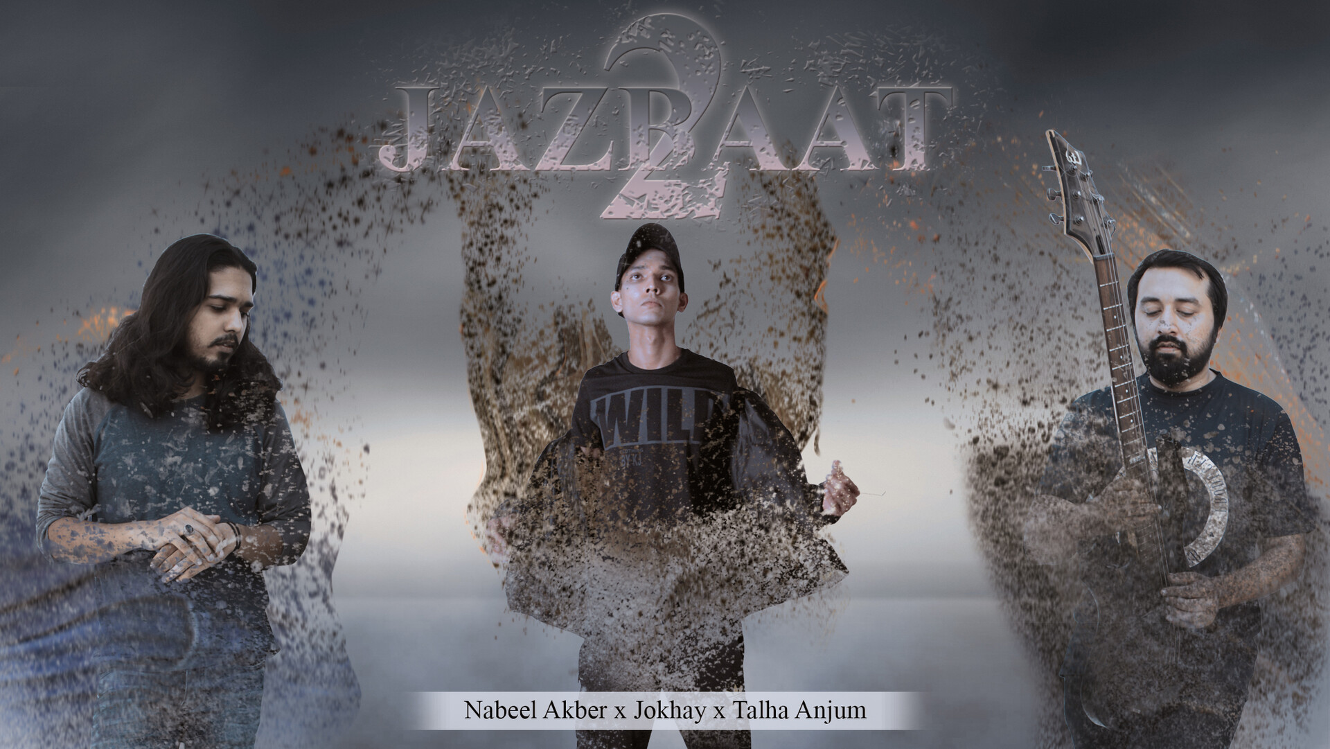 ArtStation - music cover for young stunners song jazbaat 2.