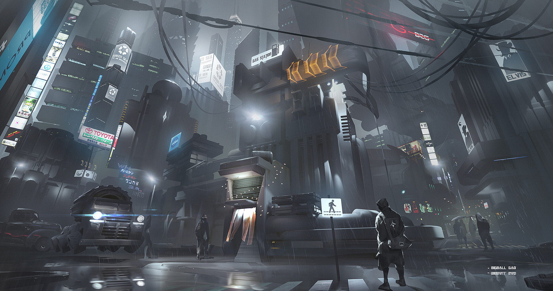 ArtStation - Punk city