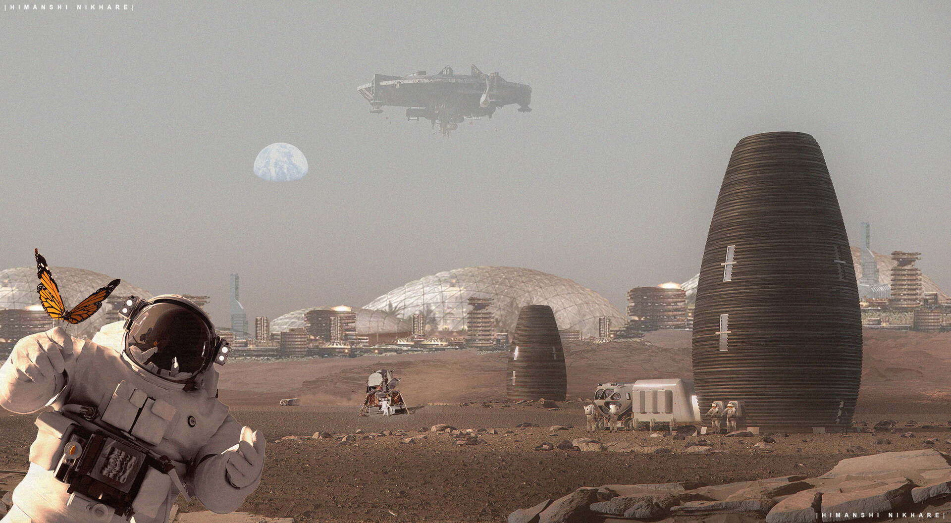 ArtStation - MARTIAN CITY