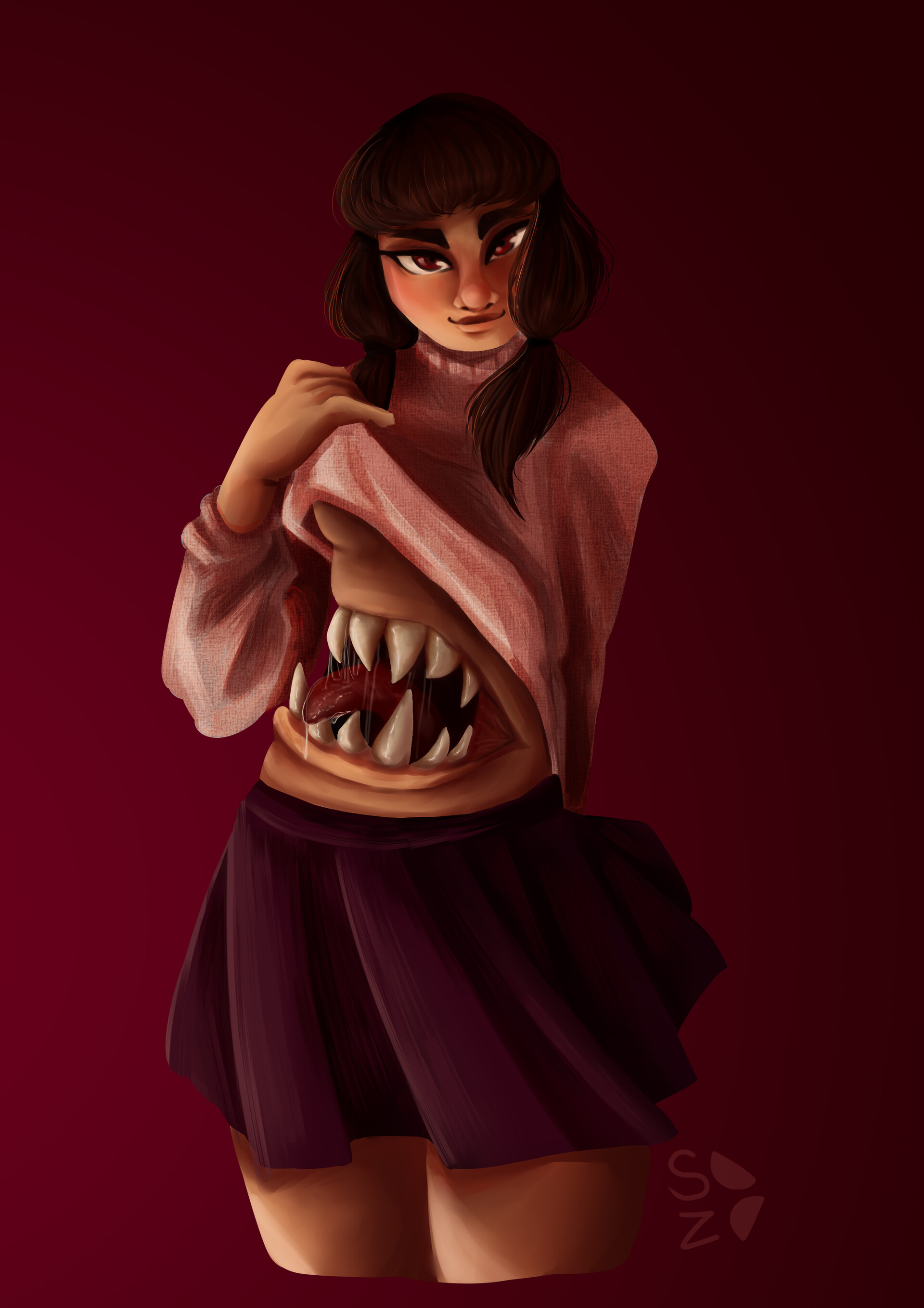 ArtStation - Monster Belly