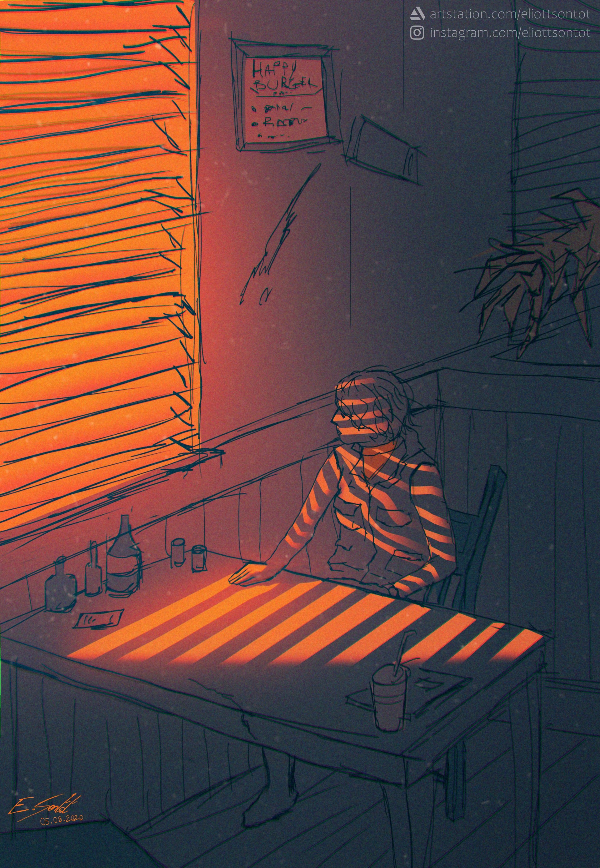 ArtStation - Heather - Silent Hill 3 fanart