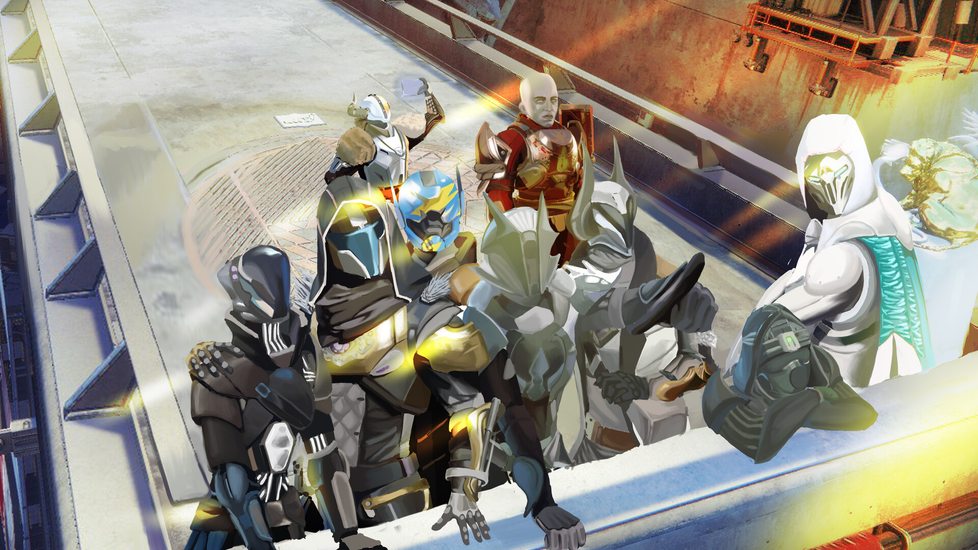 ArtStation - The family (Destiny Clan)