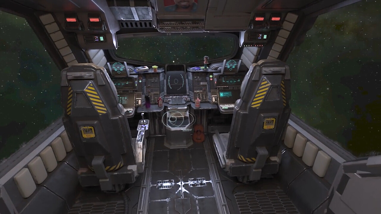 ArtStation - Sci-Fi Cockpit (Letting Go Short Film)