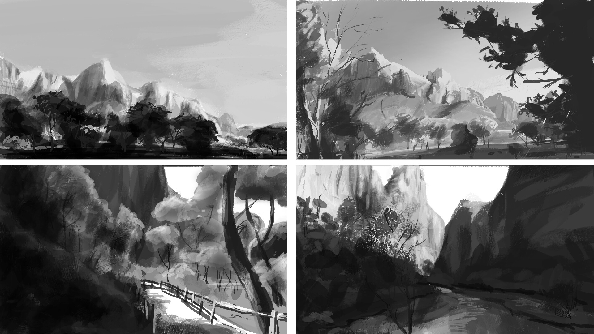 ArtStation - Value Studies