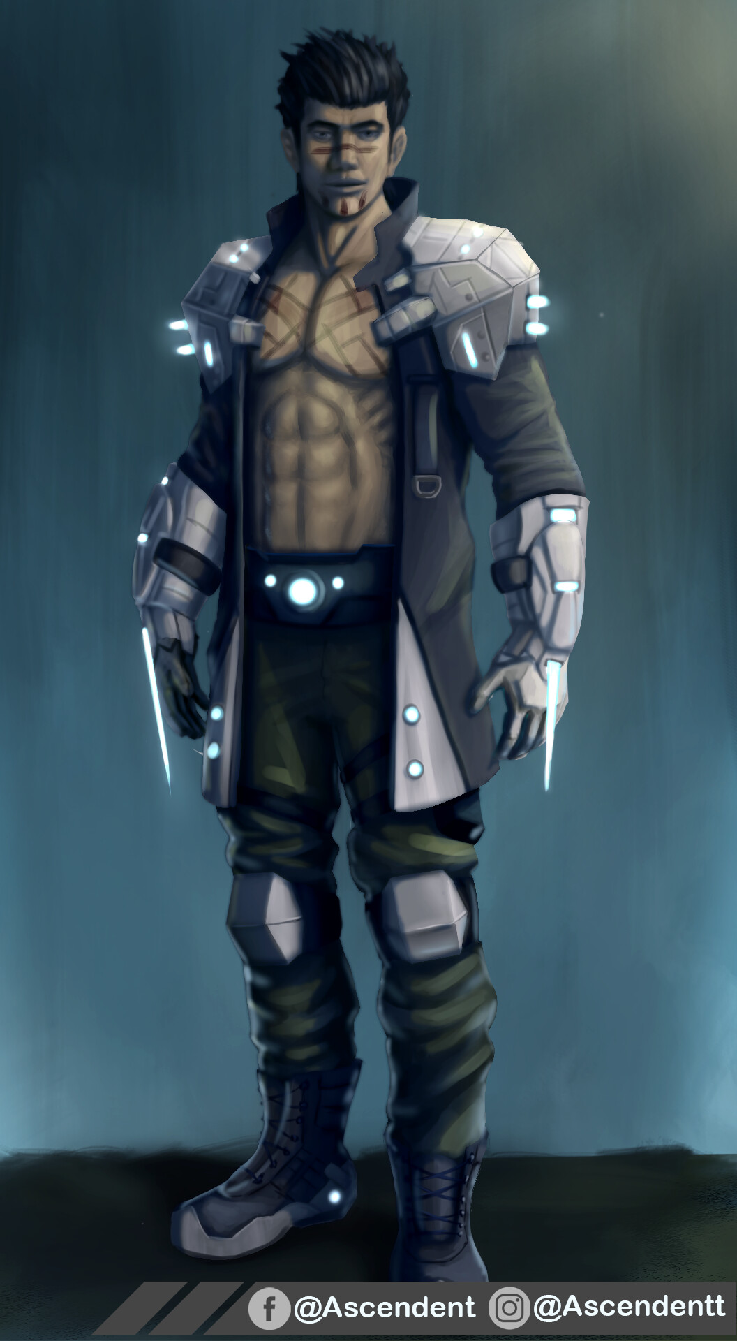 ArtStation - Special Agent Victor (London)