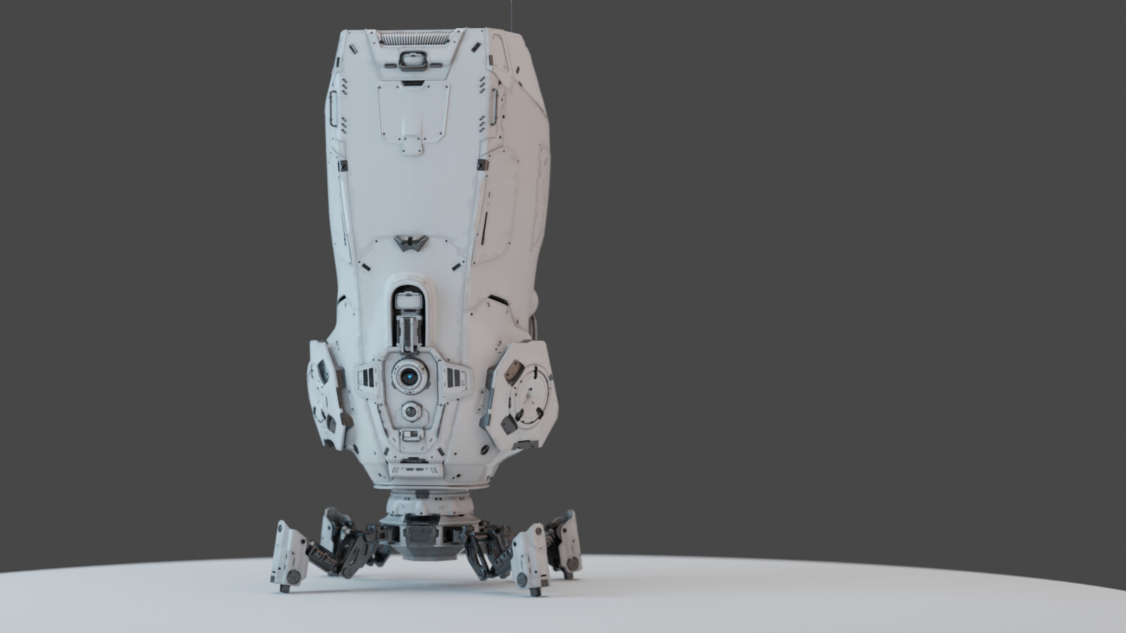 Mario Abou Samra - WIP - Robot - Hard Surface Modeling Course (by Creative Shrimp)