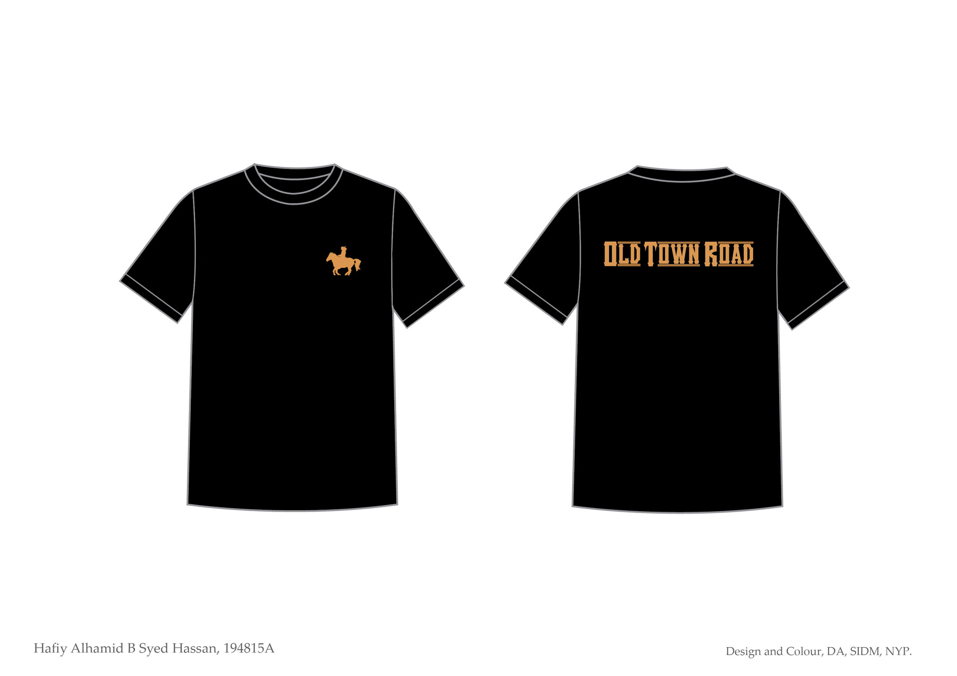 hafiy alhamid - Old Town Road - Movie Poster Design