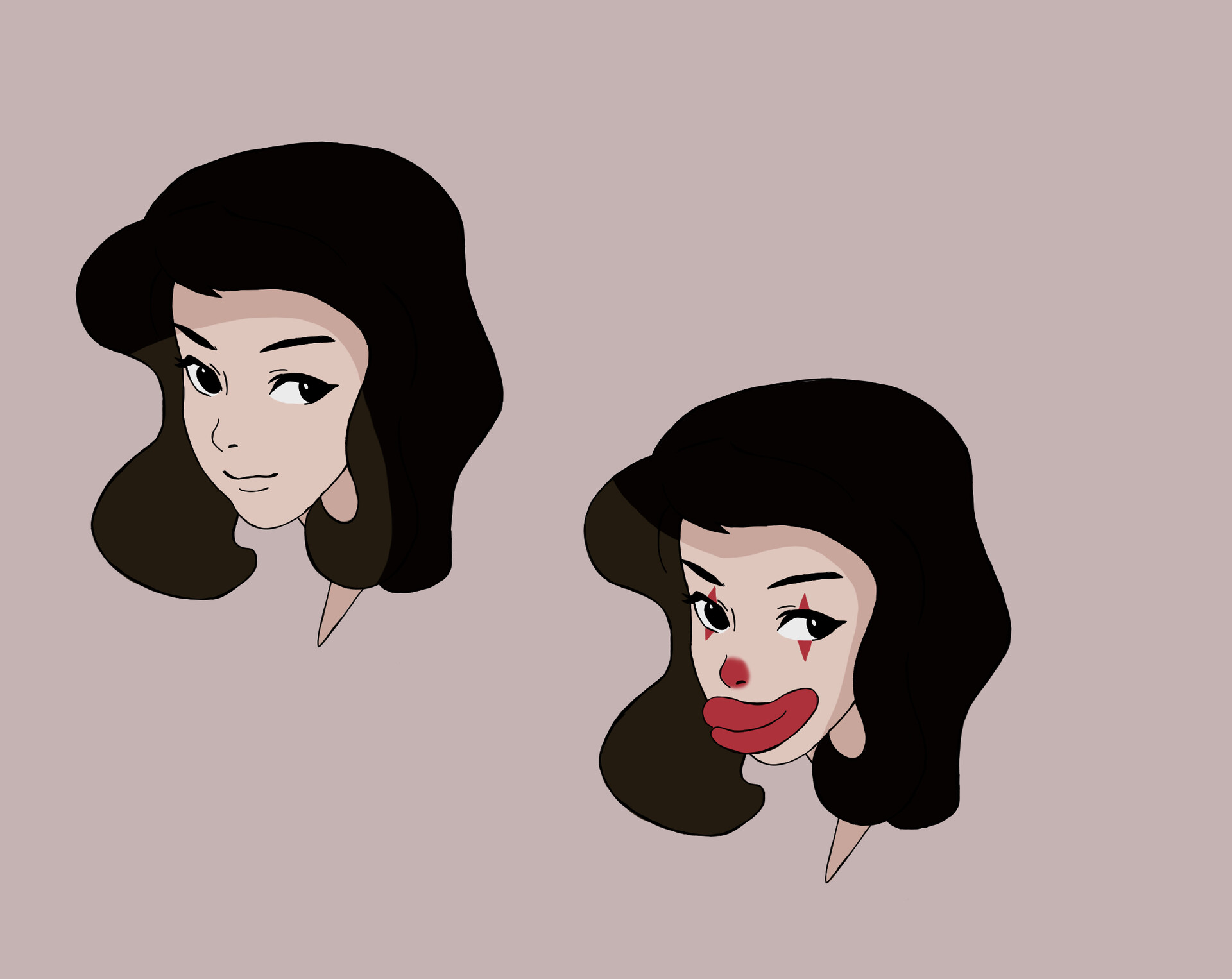 ArtStation - A funny lady