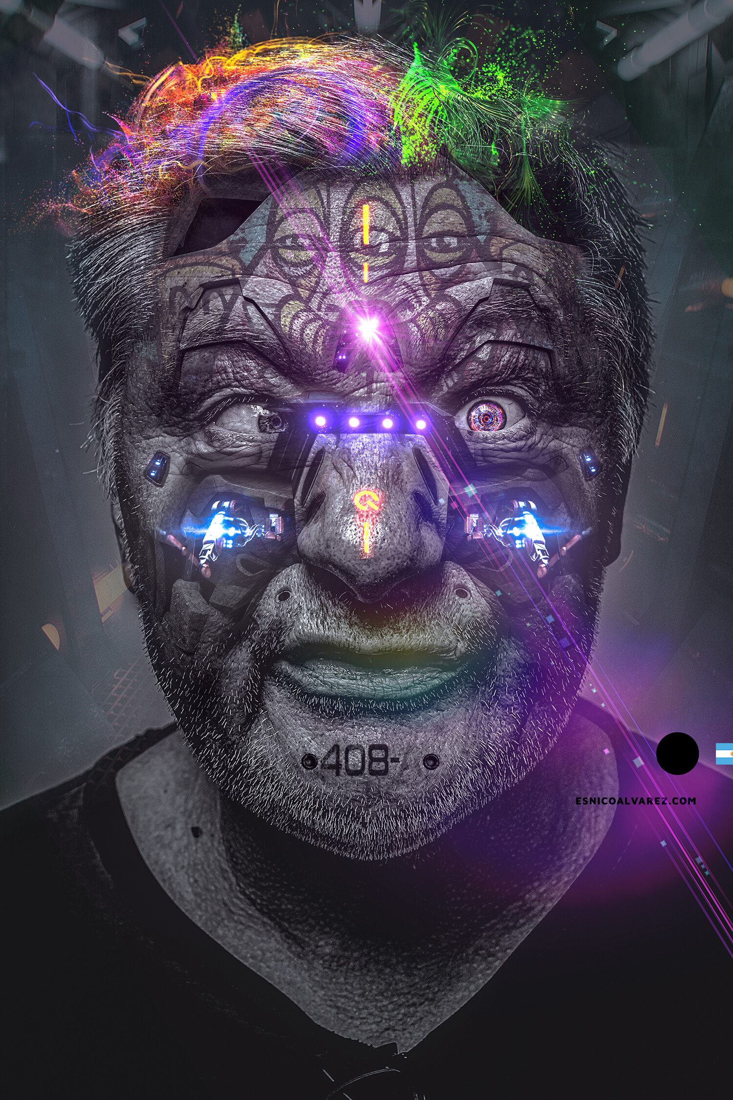 ArtStation - Cyborg - Cyberpunk