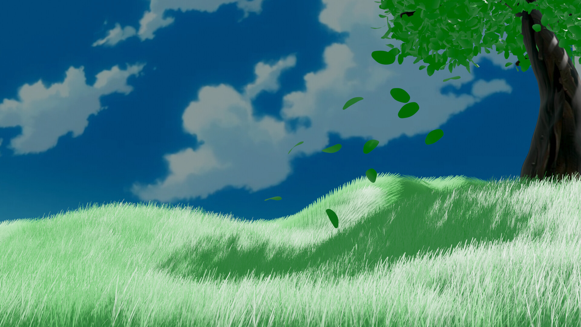 ArtStation - Windy Fields