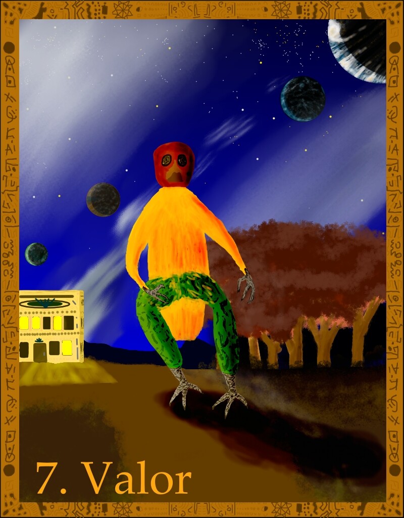 ArtStation - Seven Moons Oracle: 7. Valor