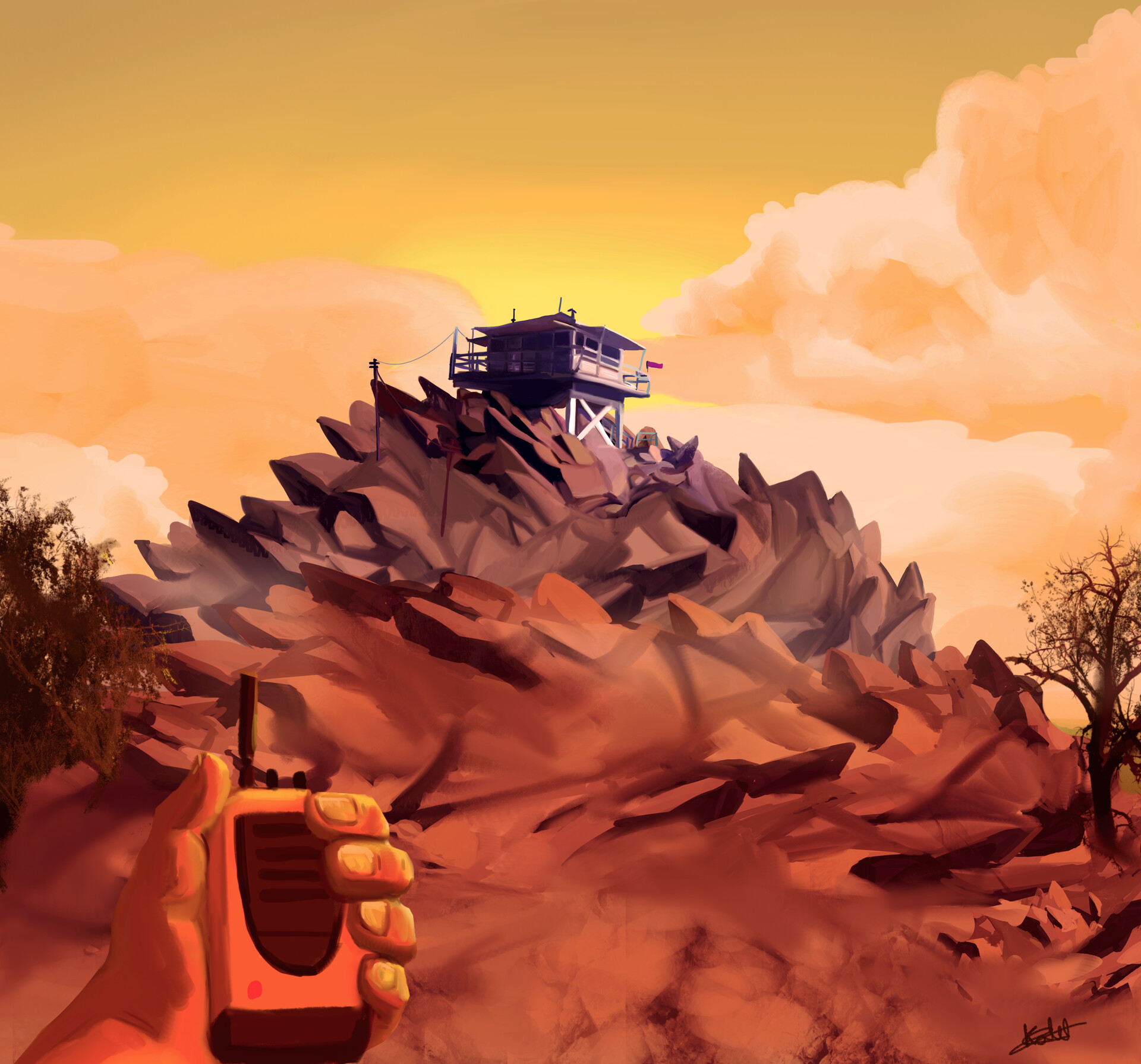 ArtStation - FIREWATCH