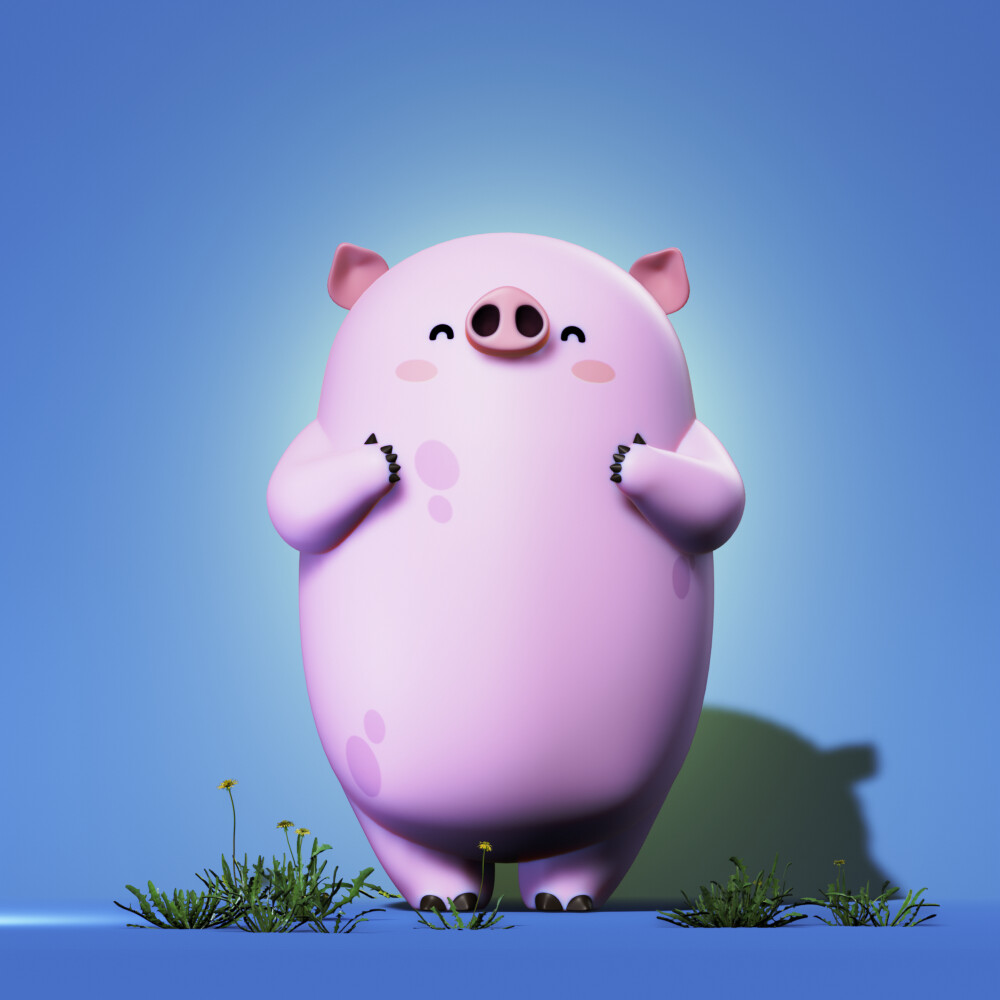 ArtStation - Love Piggy Pa