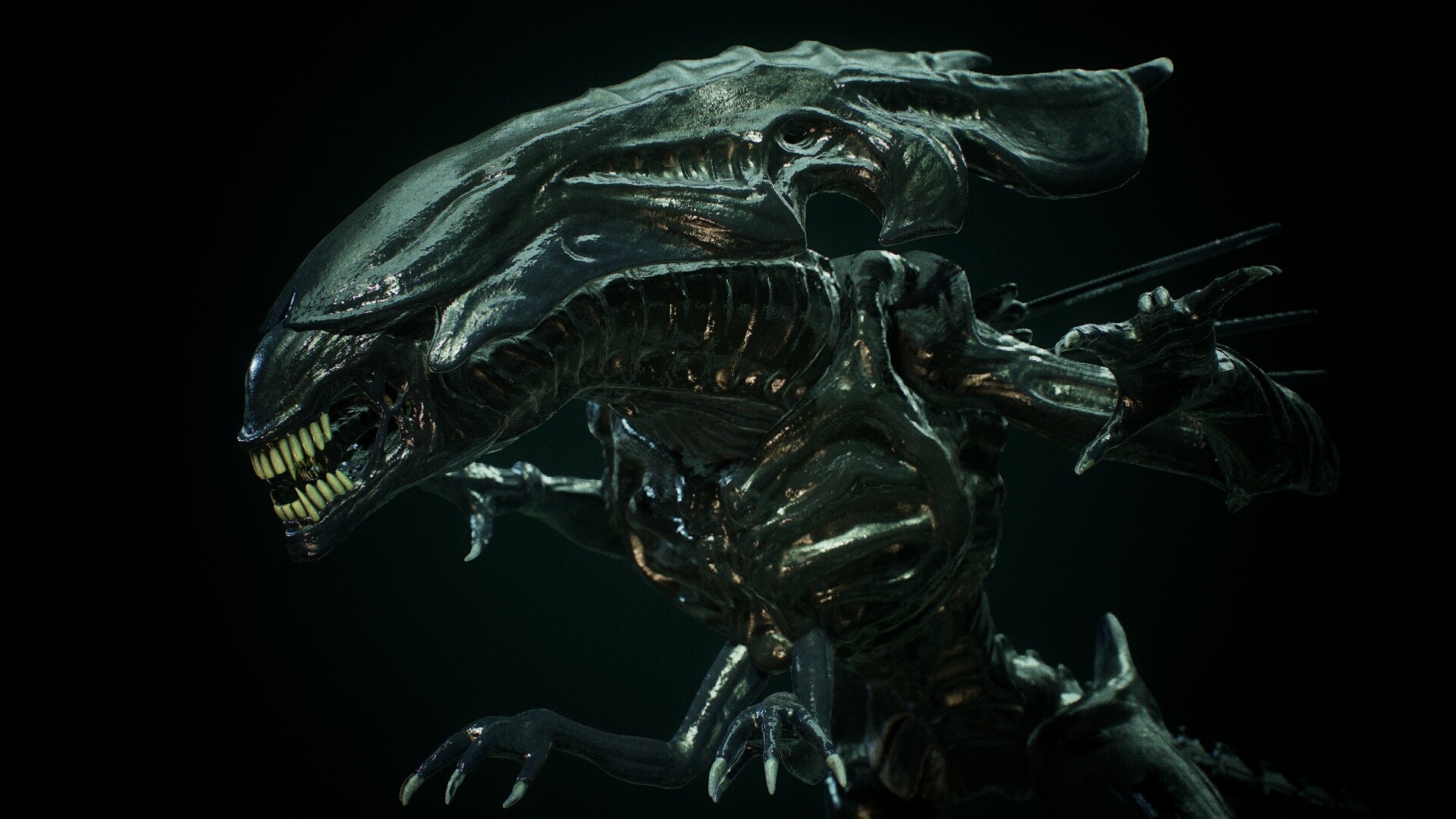 ArtStation - The Queen of Alien