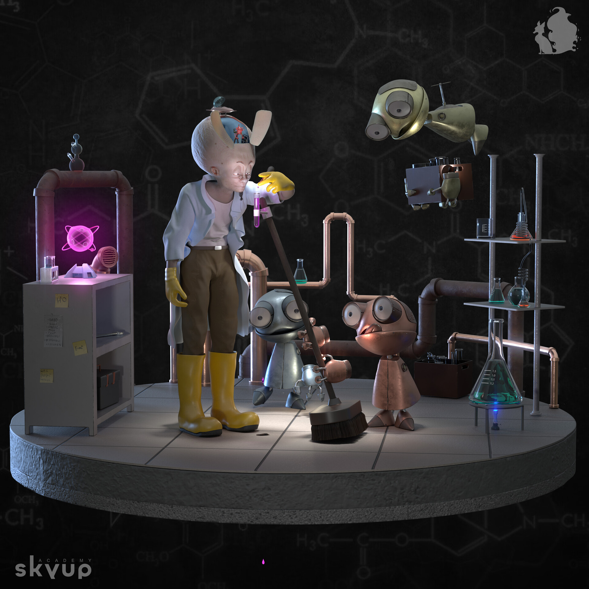 ArtStation - Mad Scientist