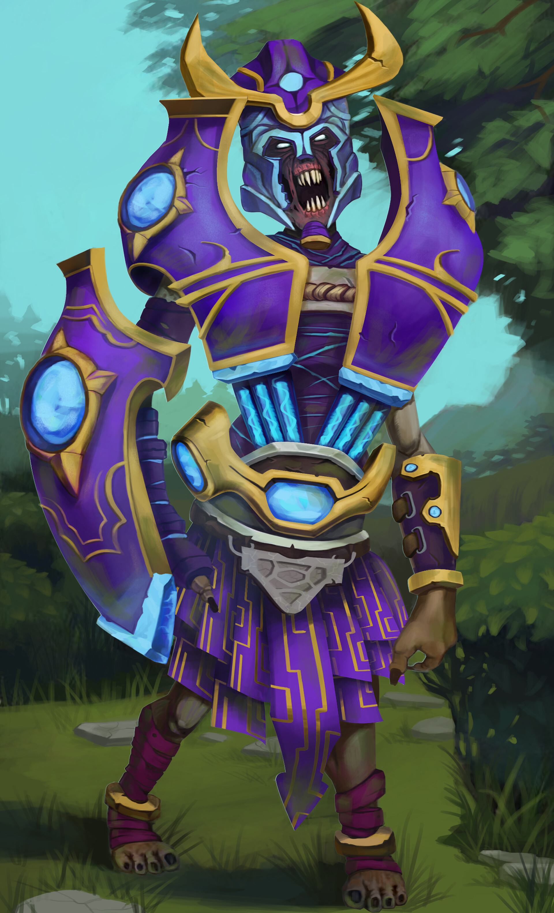 ArtStation - Undying Dota 2