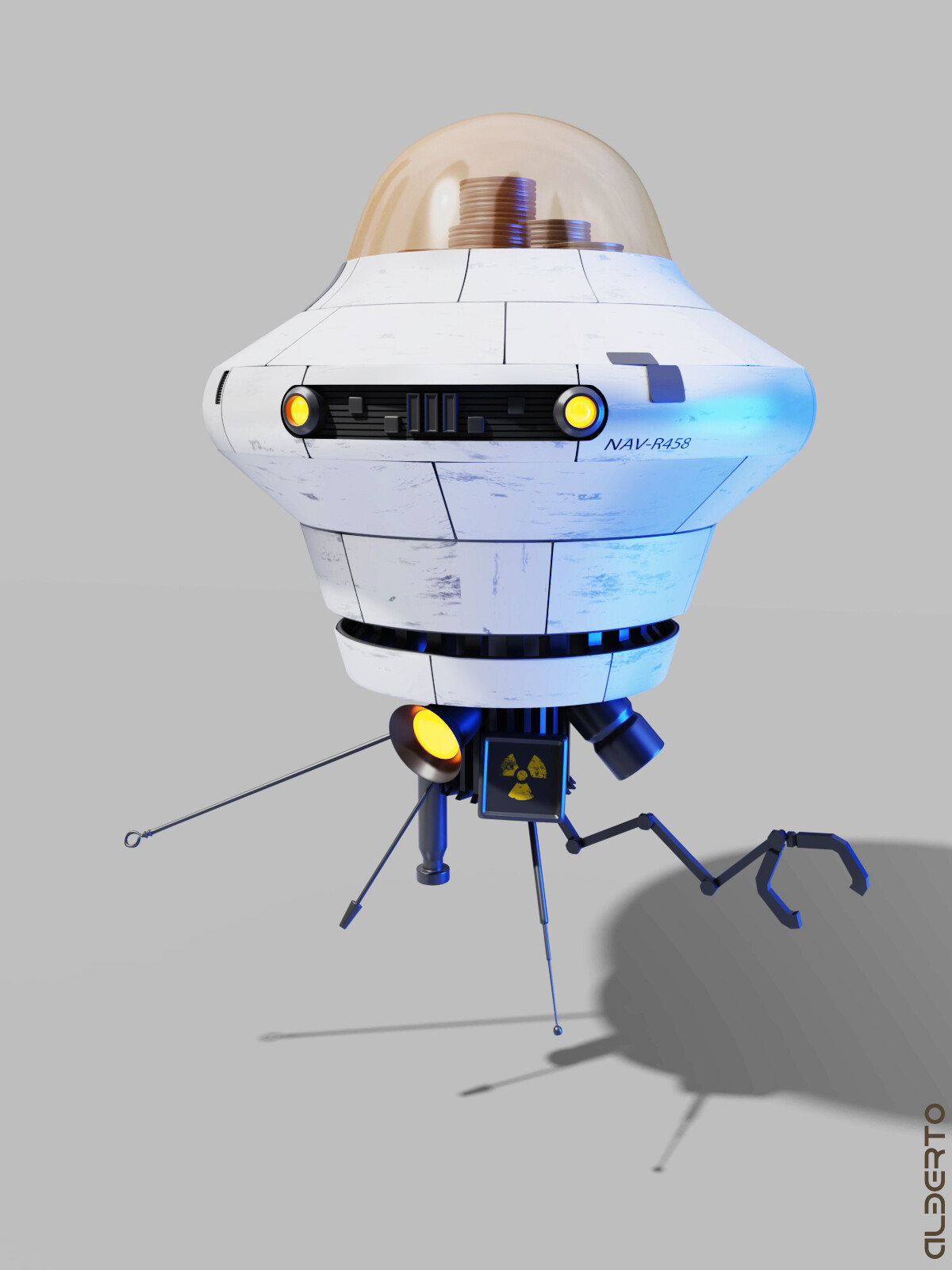 ArtStation - Alien robot