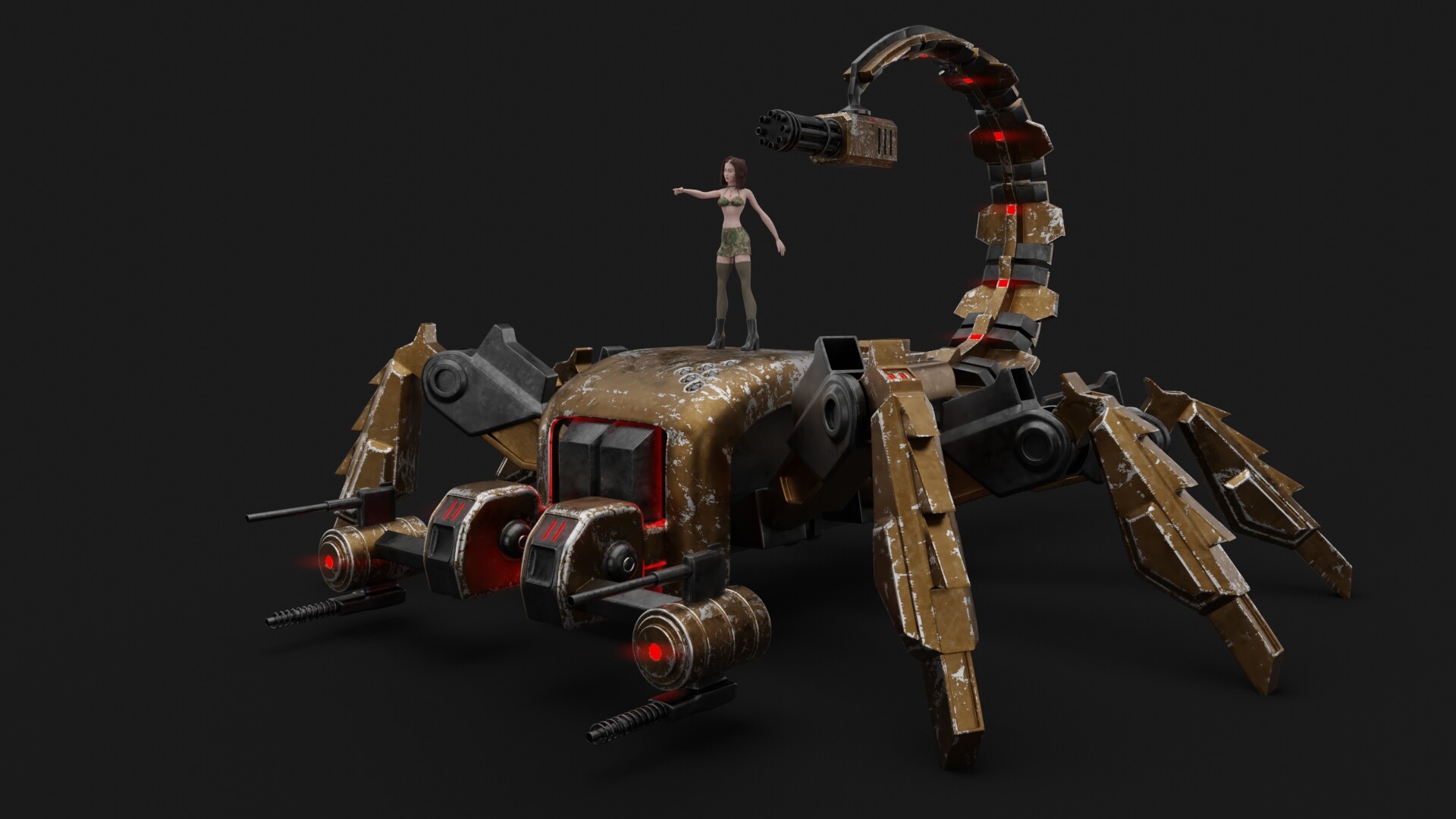 ArtStation - Scorpion concept