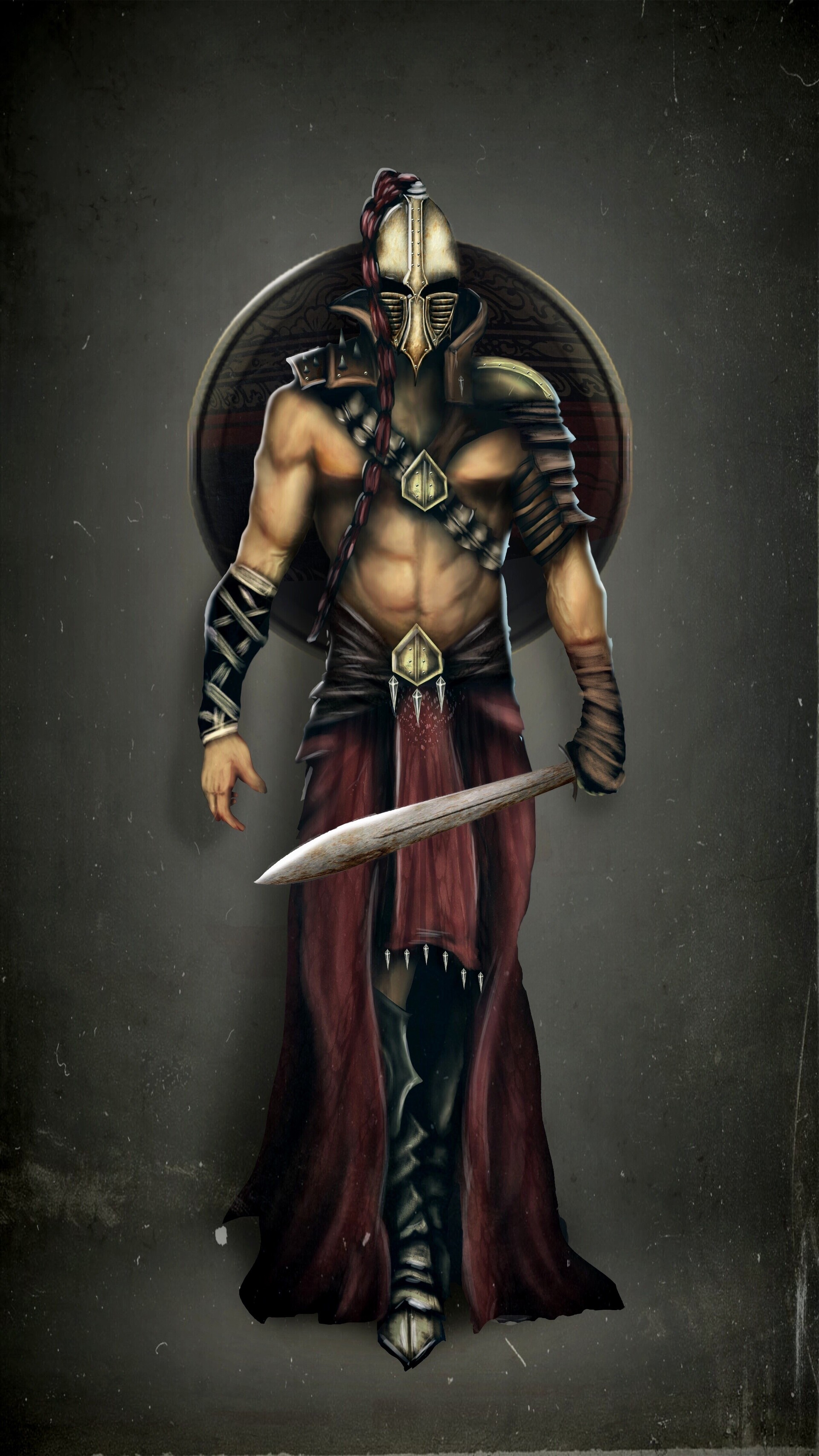 ArtStation - Evil boss gladiator