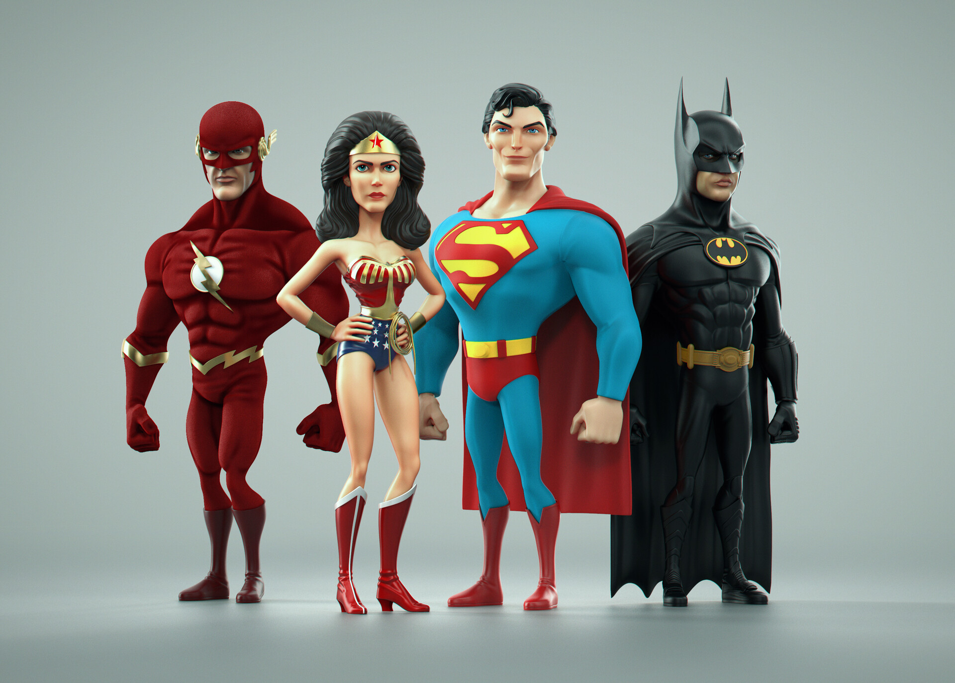 ArtStation - SUPERHEROES